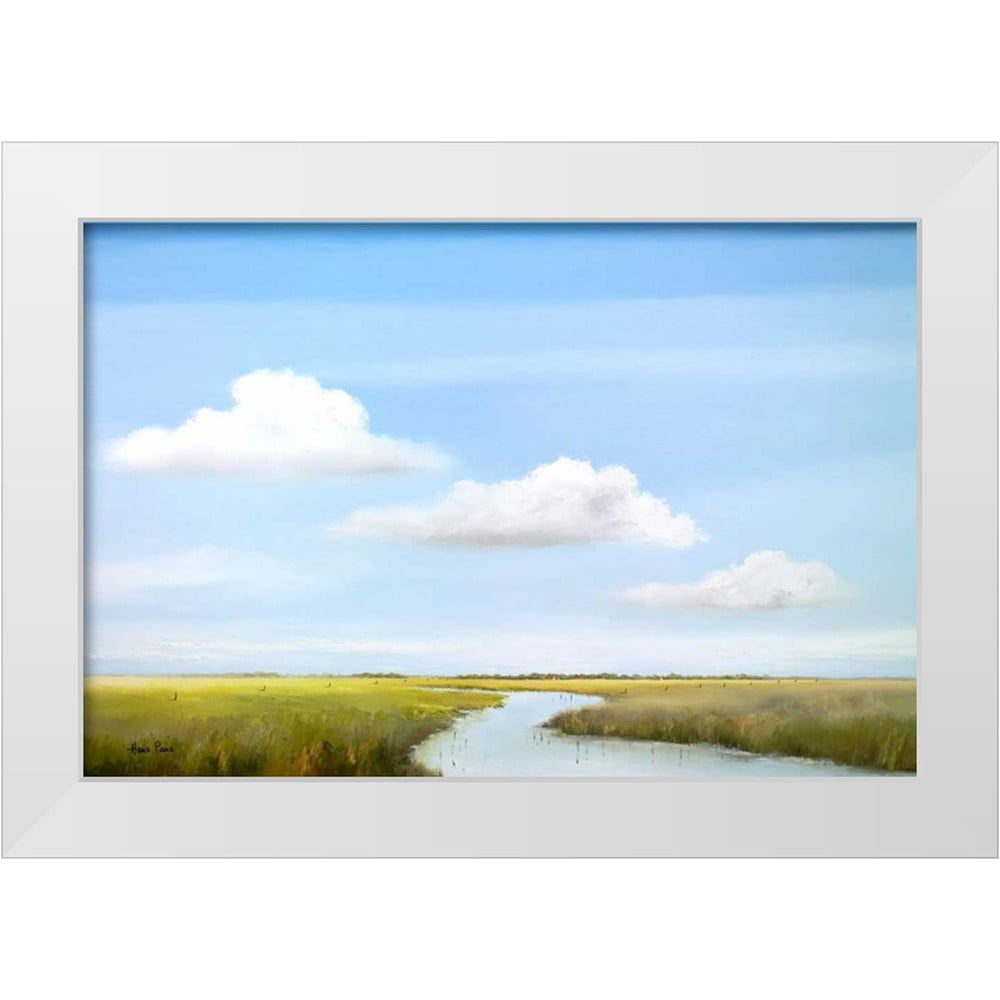 Paus, Hans 32x23 White Modern Wood Framed Museum Art Print Titled ...