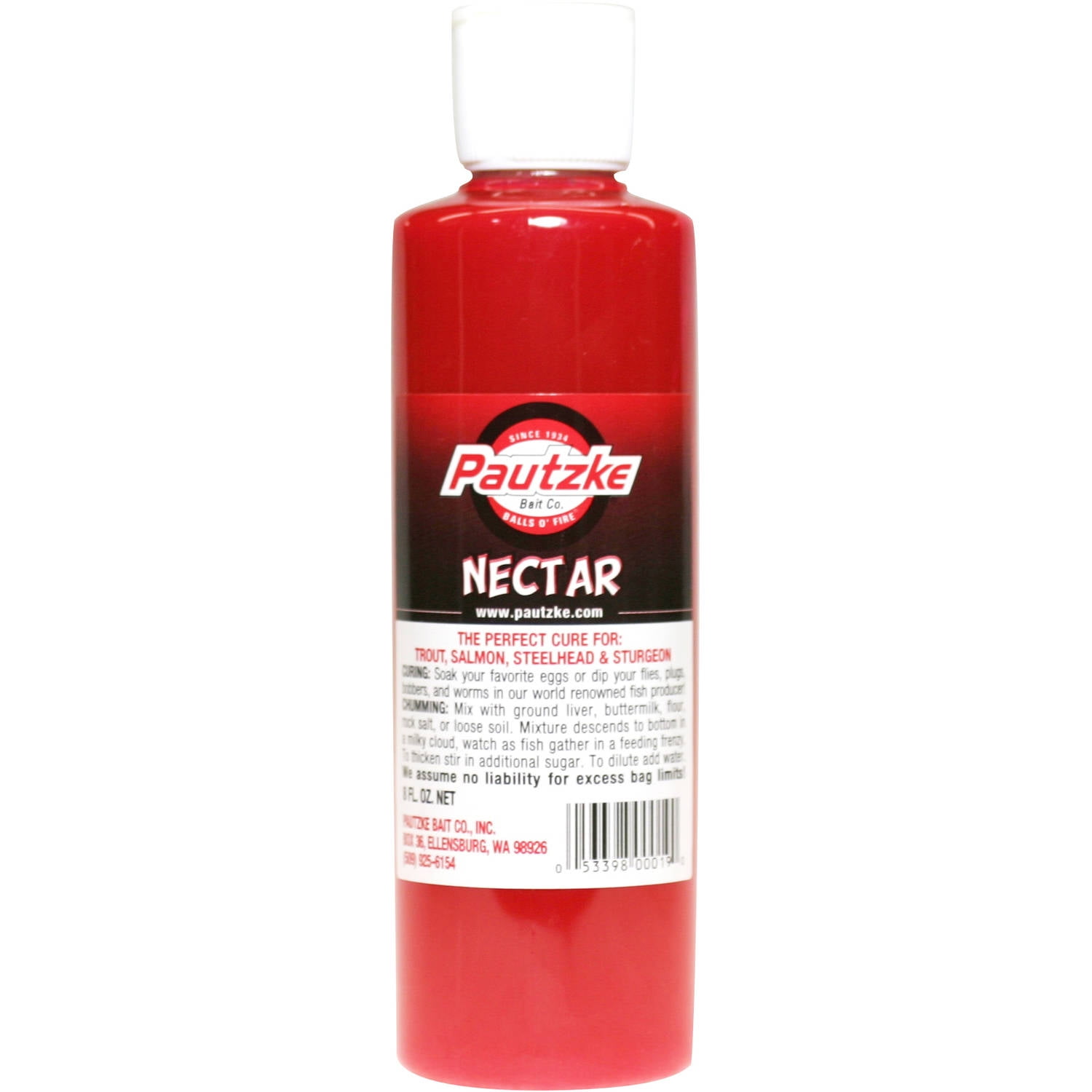 Pautzke Balls O’ Fire Red Nectar 8 oz - Walmart.com