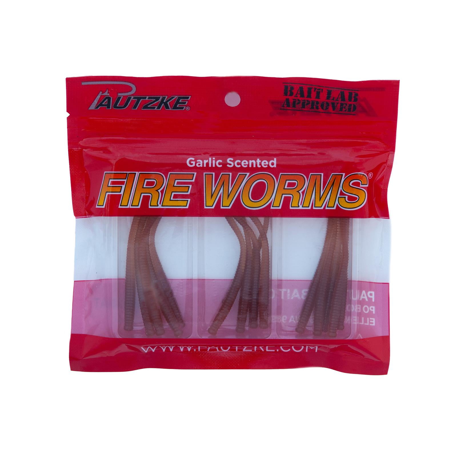 Pautzke FWORM/NAT Fire Worms Natural, 15 Count, 2 ? inches - Walmart.com