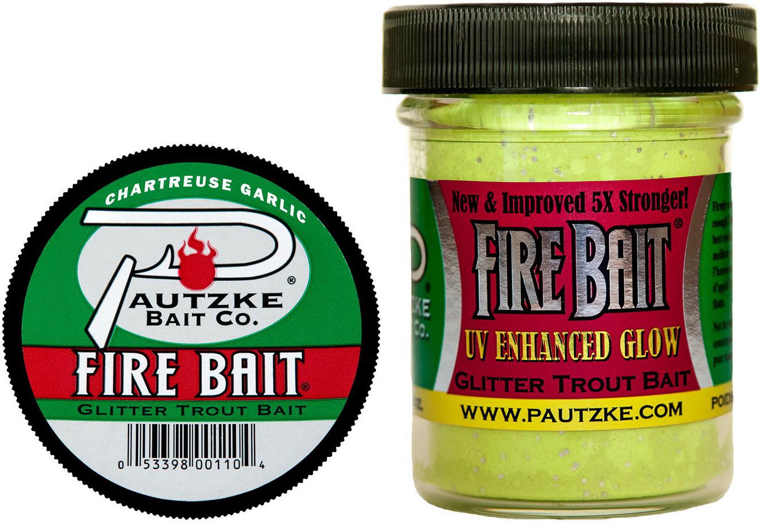 Pautzke Fire Bait – Chartreuse Garlic 1.5 oz - Walmart.com