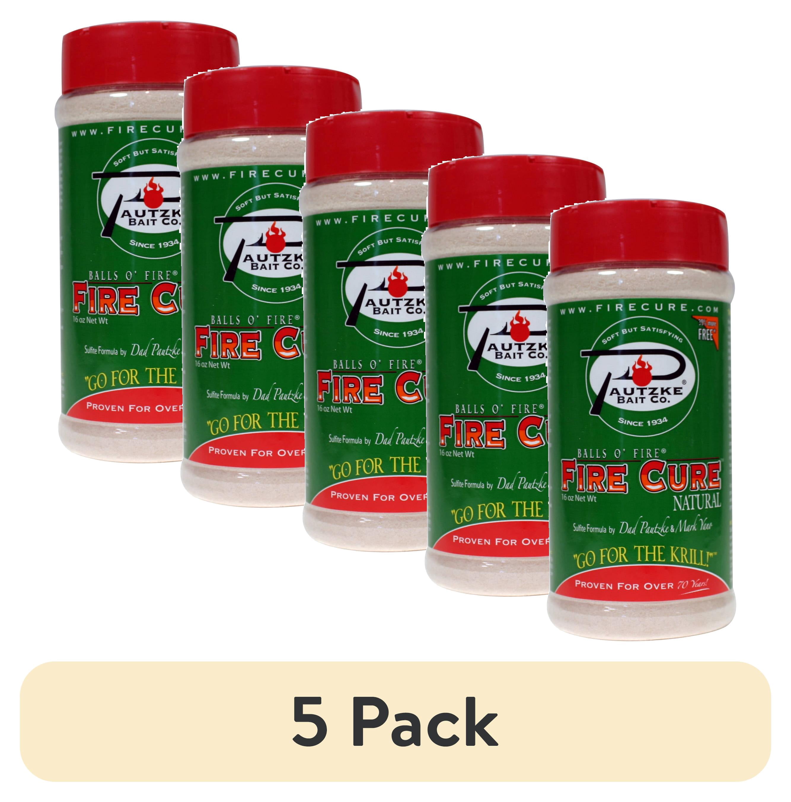 (5 pack) Pautzke Fire Cure – Natural 16 oz - Walmart.com