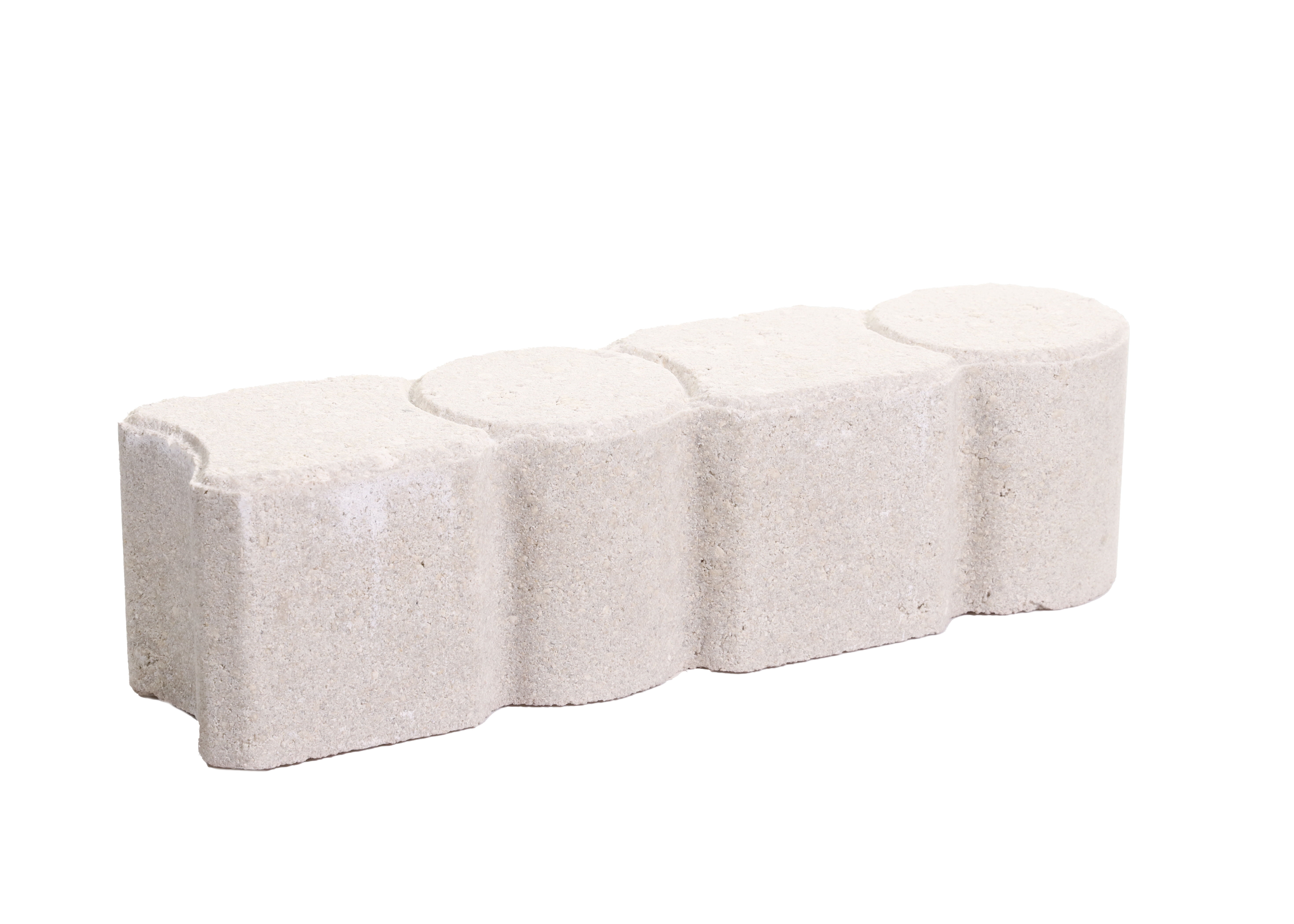 Pavestone 12" Grand Prize Limestone (White) Concrete Edger - Walmart.com