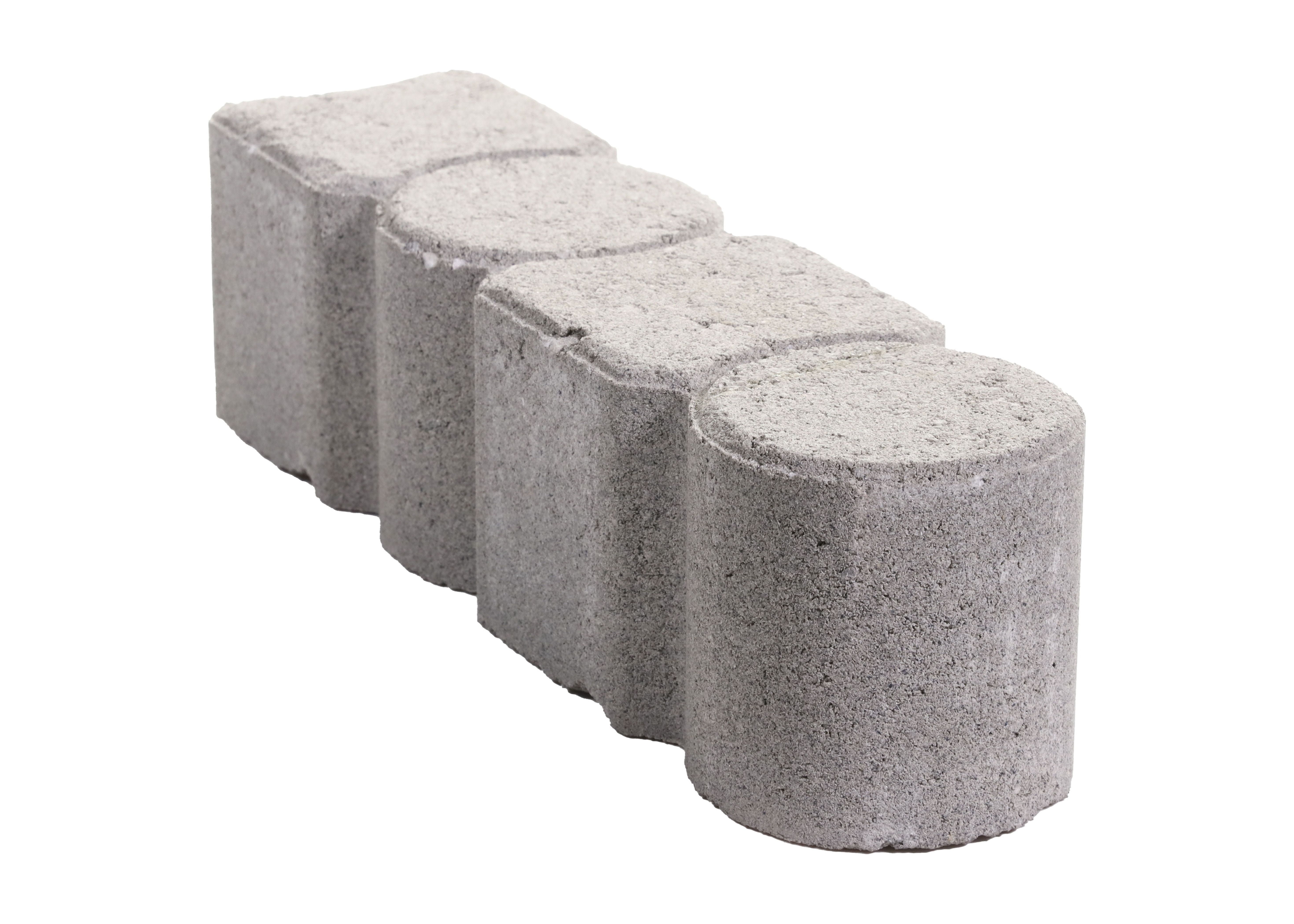 Pavestone 12" Grand Prize Pewter (Grey) Concrete Edger - Walmart.com