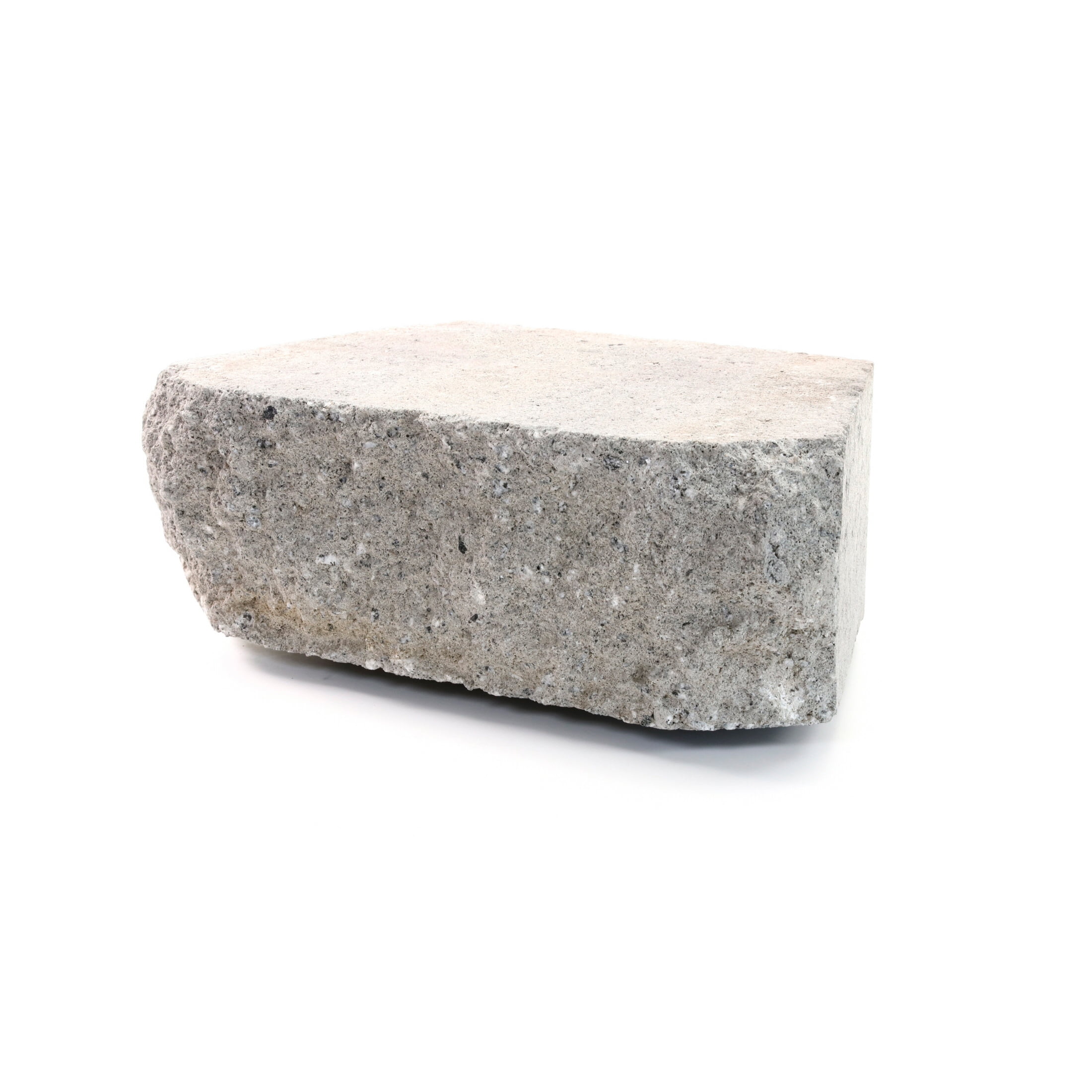 Pavestone 12" Pewter Concrete Retaining Wall - Walmart.com