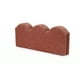 Pavestone 12" Straight Scallop Red Concrete Edger - Walmart.com