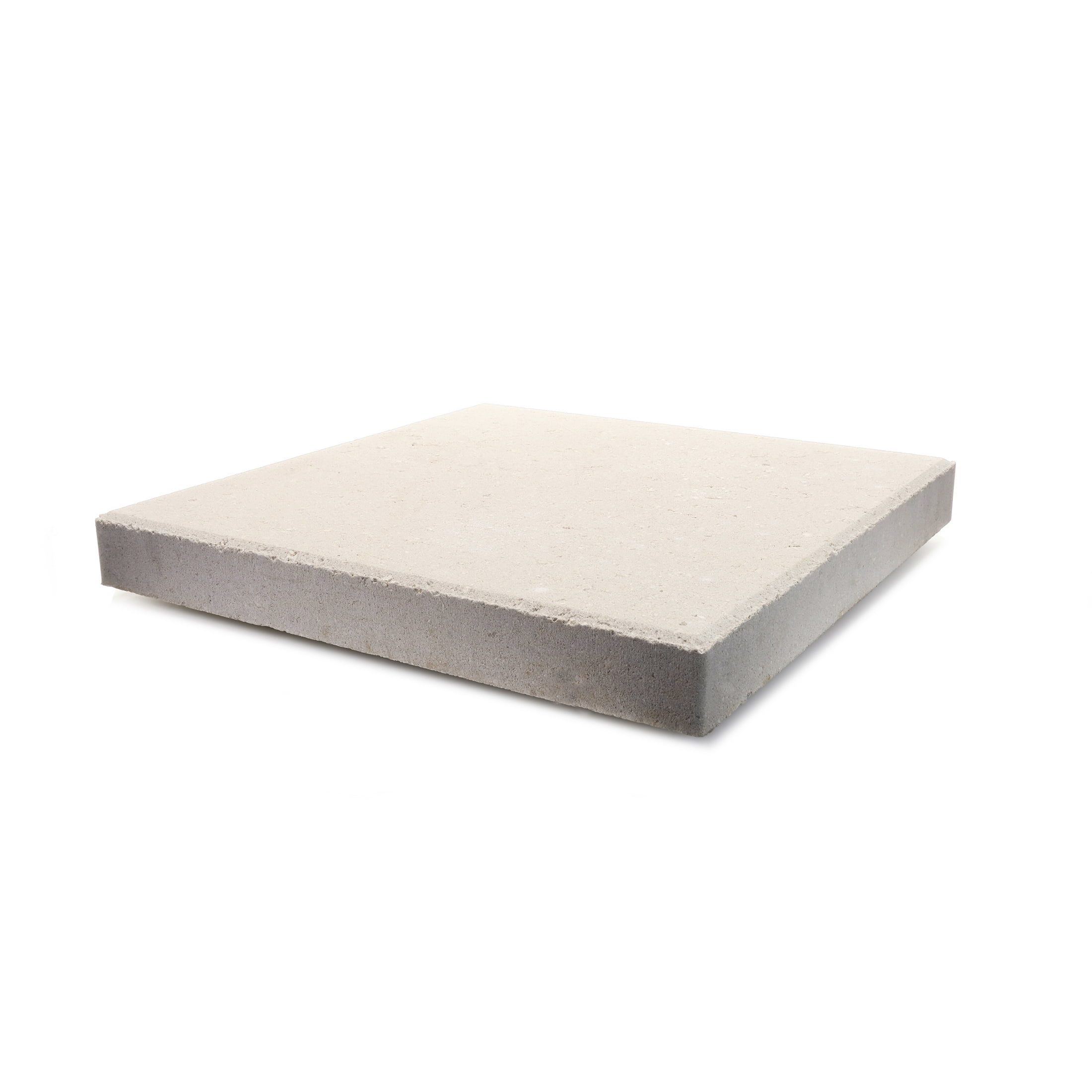 Pavestone 16" Square Limestone (White) Concrete Stepping Stone ...