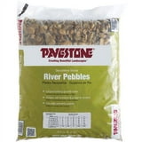 Pavestone Landscaping Garden Rocks, .5 Cu. ft. Bagged River Pebbles ...