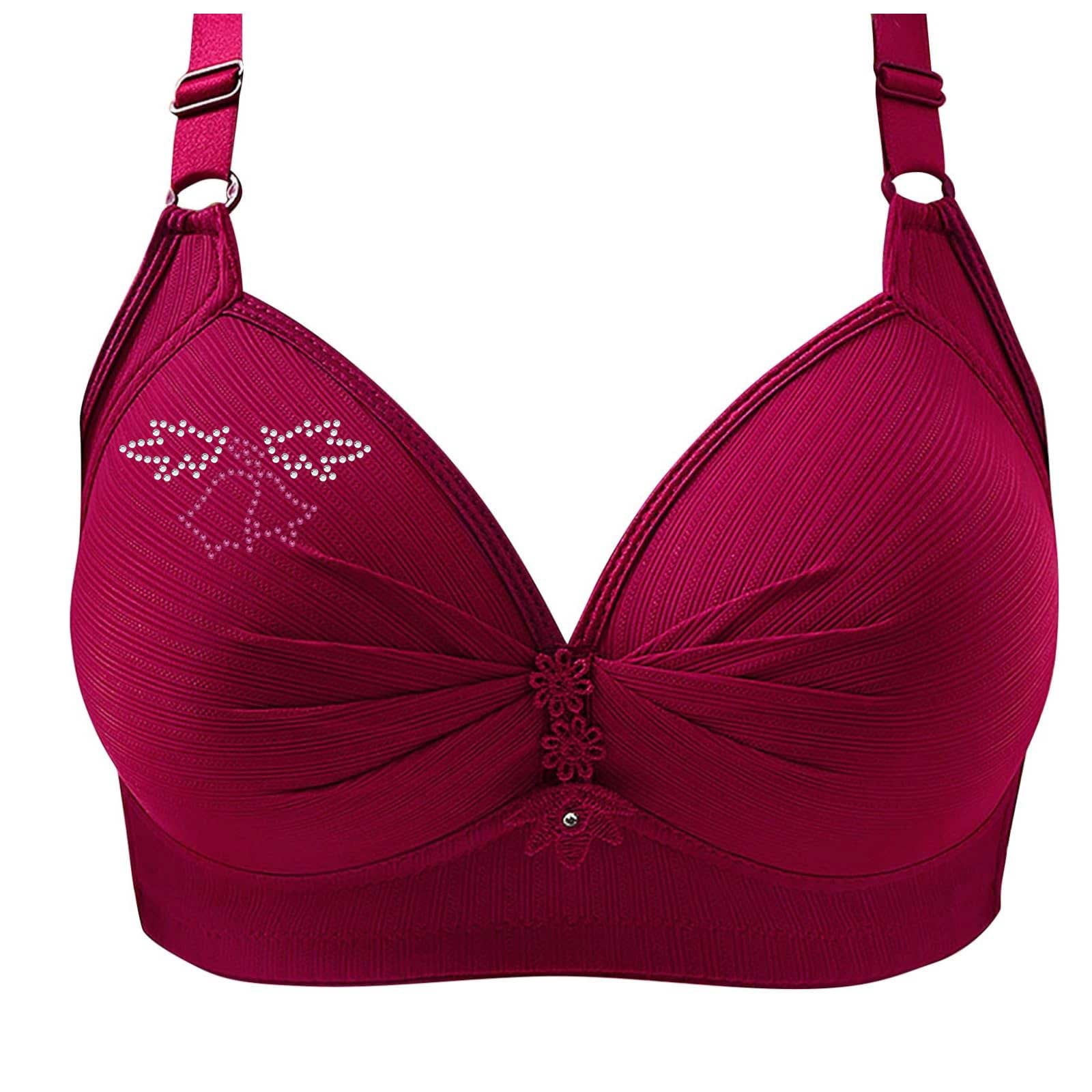 Pavied Bras for Older Women Push Up Bra Bras For Women Full Coverage ...