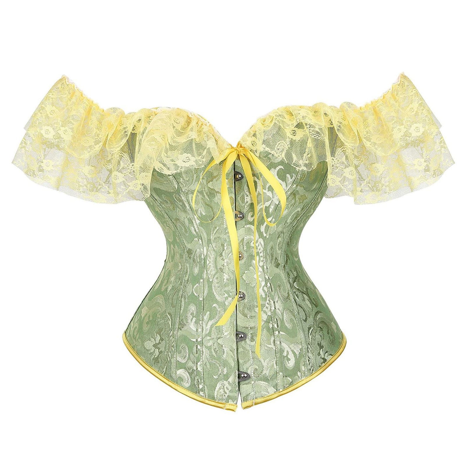 Pavied Corset Tops Camisole Tops Women Floral Lace Off Shoulder Corset ...