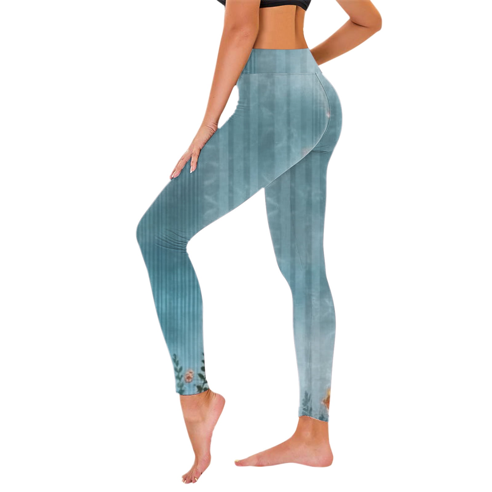 Pavied Leggings for Women,Petite Pants,Women Fashion Printed Leggings ...