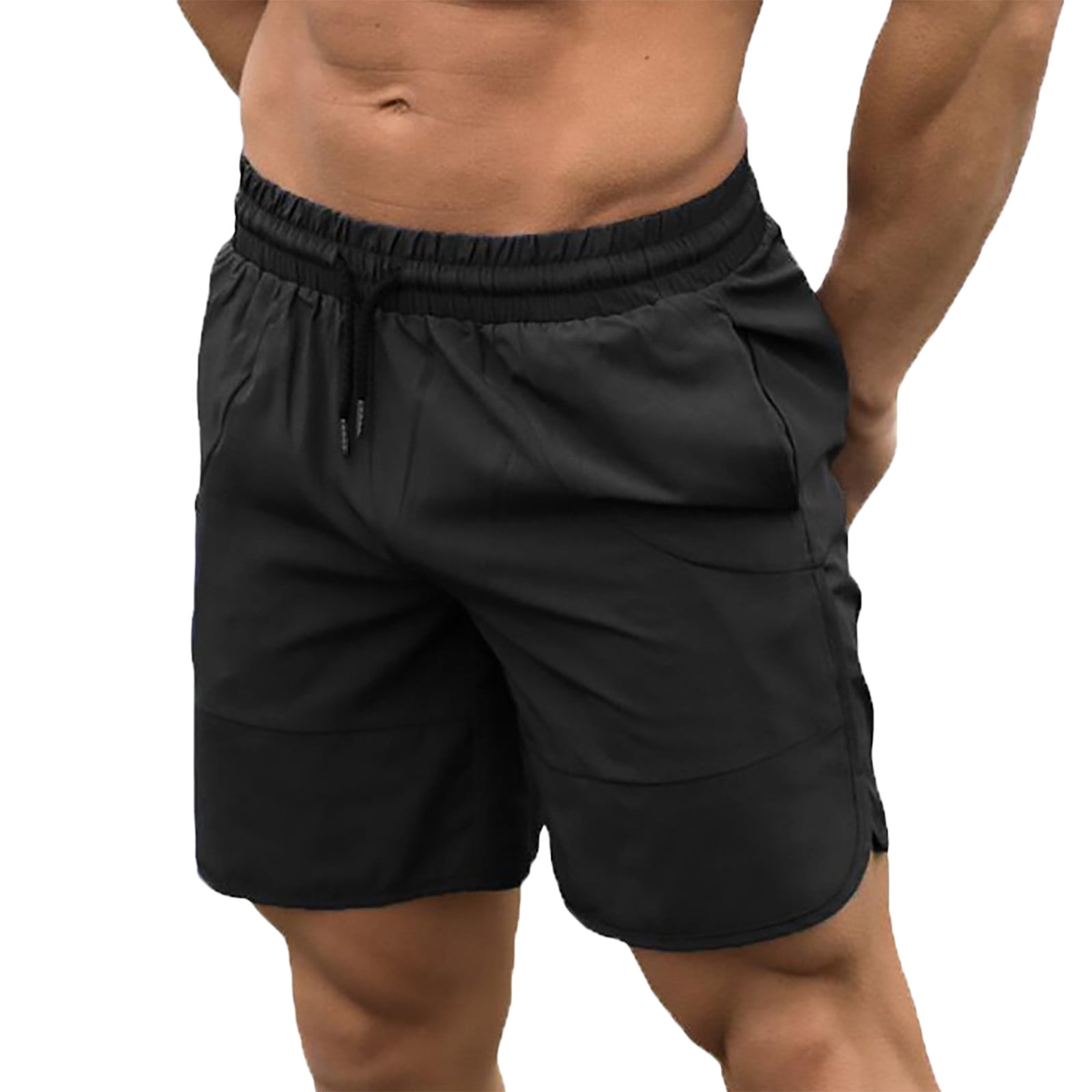 Pavied Mens Shorts,Sweat Shorts,Mens Summer Fashion Simple Beach Solid ...