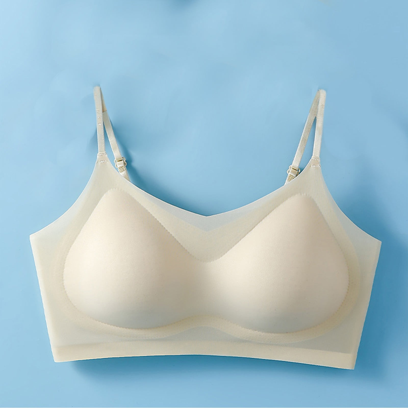 Pavied Minimizer Bras Feelingirl Bra Wireless Bras The New Ice Silk ...