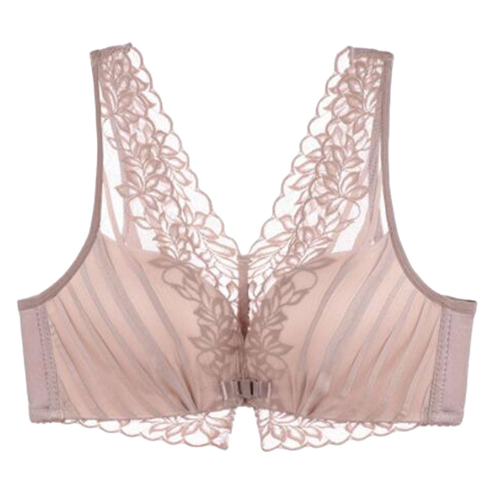 Pavied Push Up Bra Plus Size Bra No Steel Ring Bra Ultra Lightweight ...