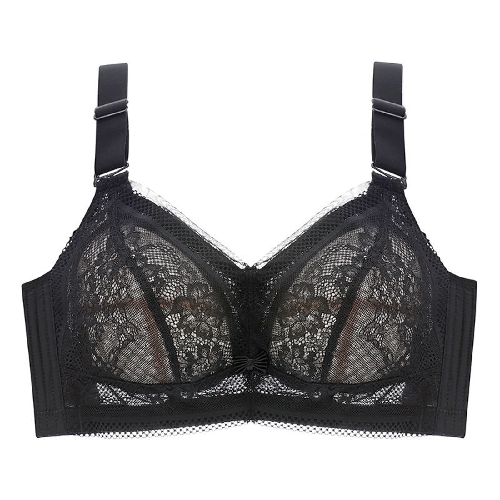 Pavied Push Up Bra Plus Size Bra Underwear For Women Push Up Adjustable ...