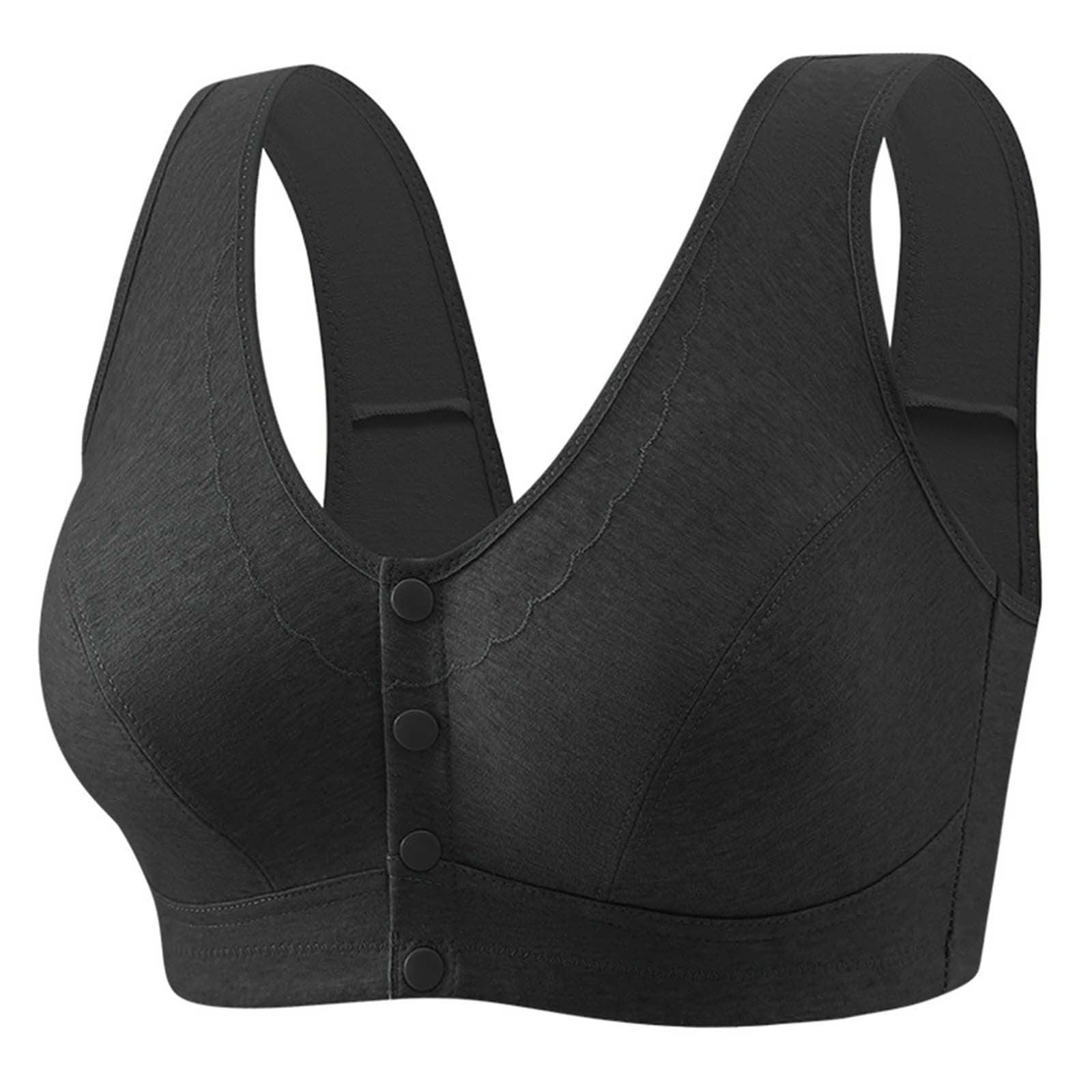 Pavied Push Up Bra Wireless Bras Daisy Bras For Older Women 3 Pack ...
