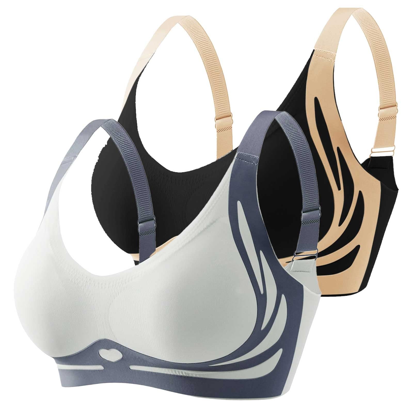 Pavied Wireless Bras for Women Seamless Bras Smoothing Bra Anti Sagging ...