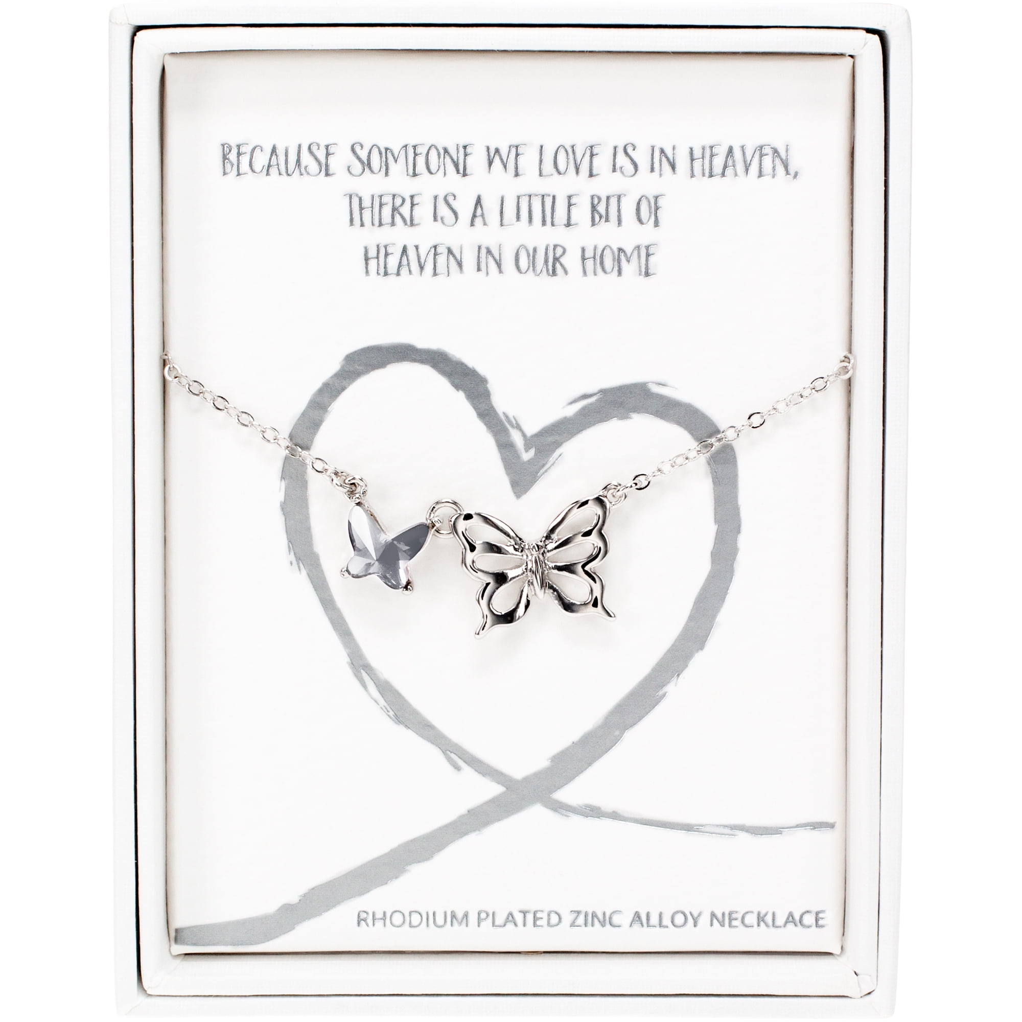 Pavilion 139569 Heaven Memorial Necklace - 16 in. & 18 in. - Walmart.com