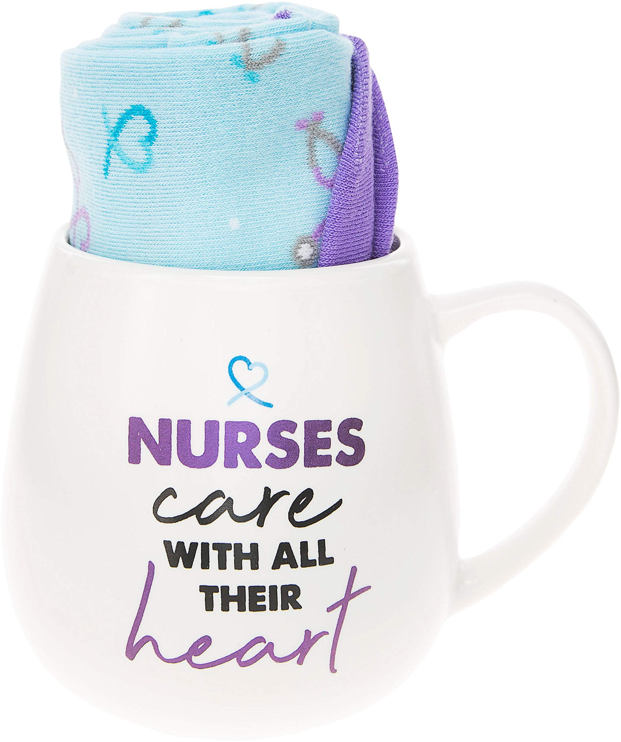 Pavilion Gift Company - Nurse - 15.5 oz Mug and Sock Set - Walmart.com