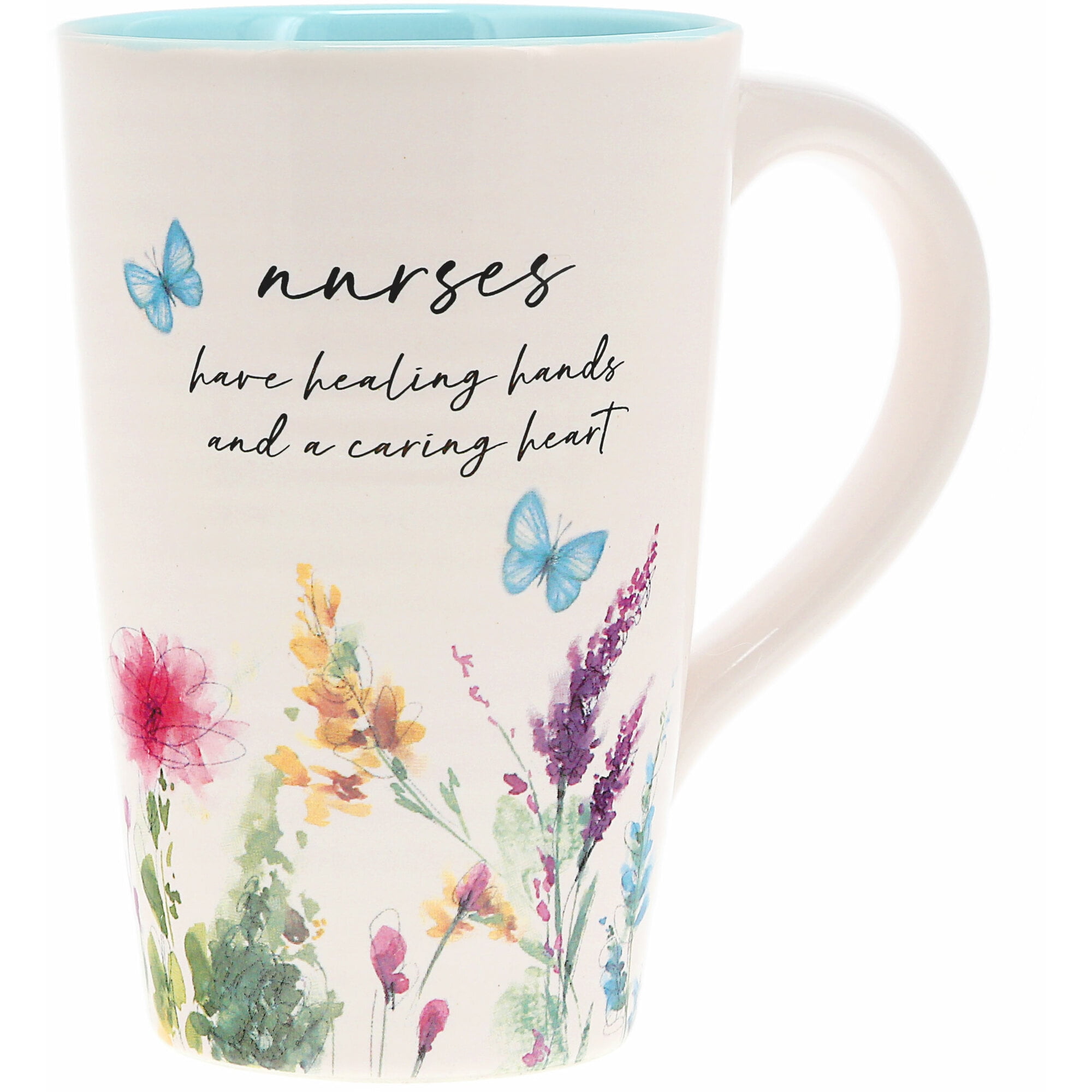 Pavilion - Nurses - 17-ounce Coffee Cup, Floral Pattern Mug, Unique ...
