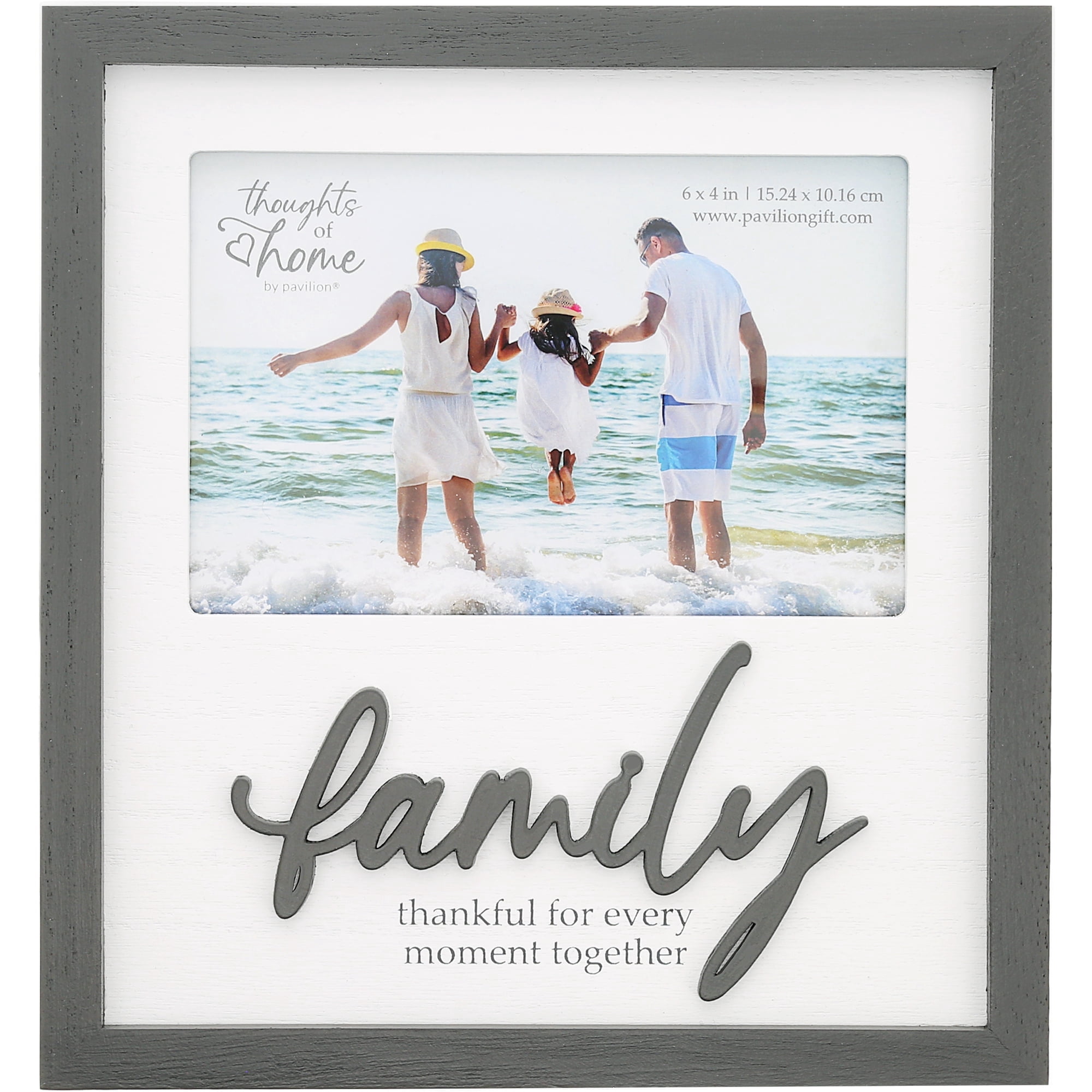 Pavilion 300765 4 x 6 in. Family Thankful for Every Moment Holds Frame ...