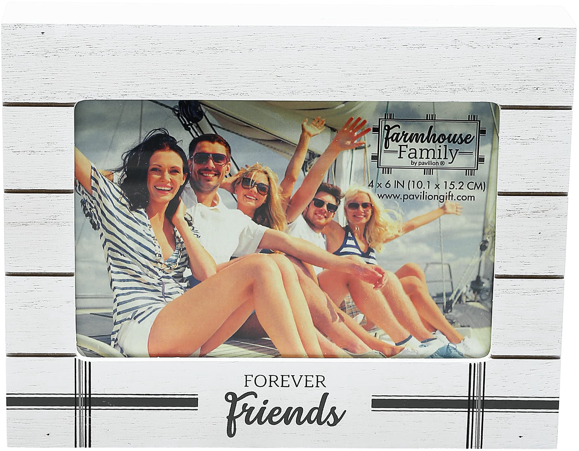 Pavilion - 4" x 6" Photo - Forever Friends - 7.5" x 6" MDF Self ...