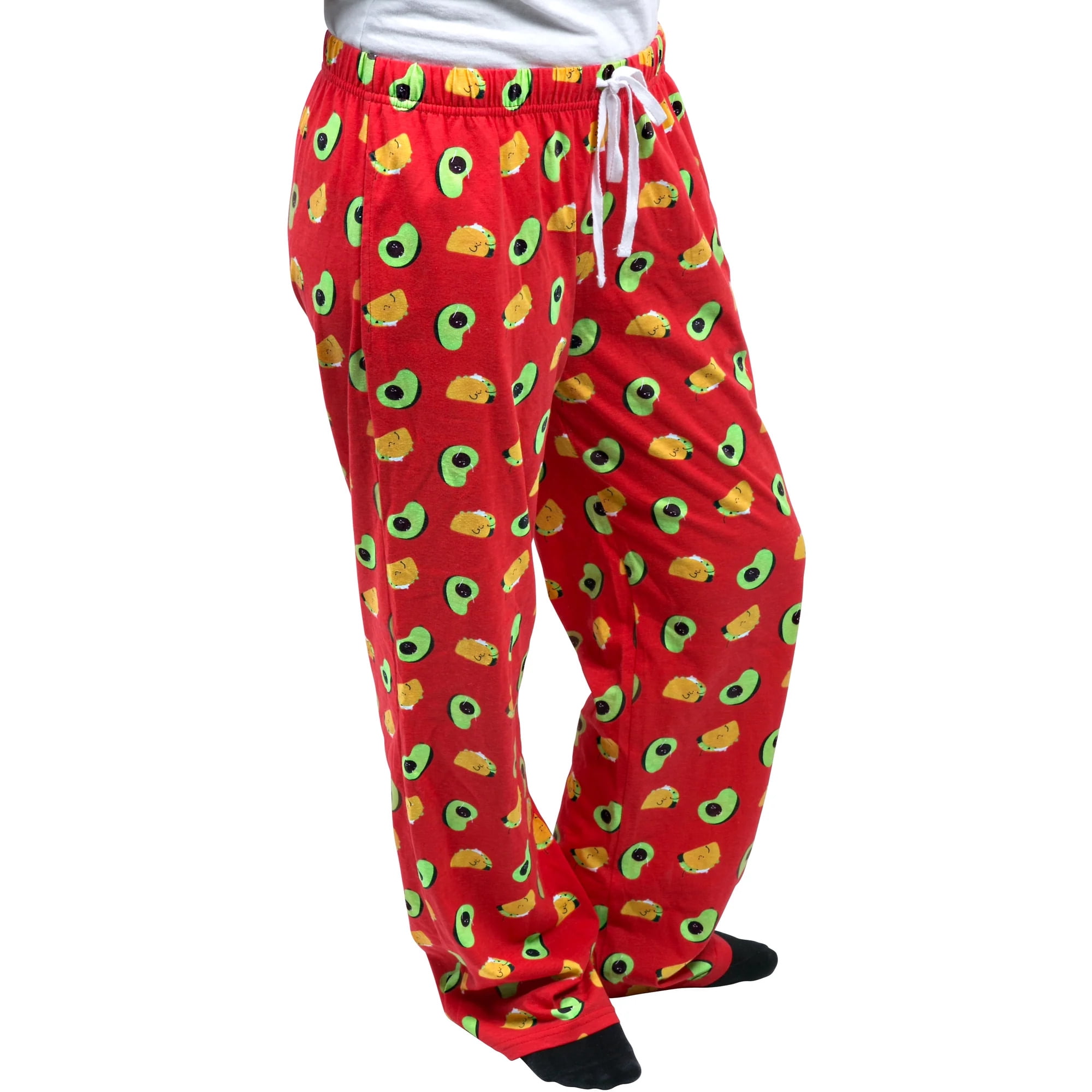 Pavilion - Avocado & Taco Unisex Pajama Pants with Pockets - Large ...
