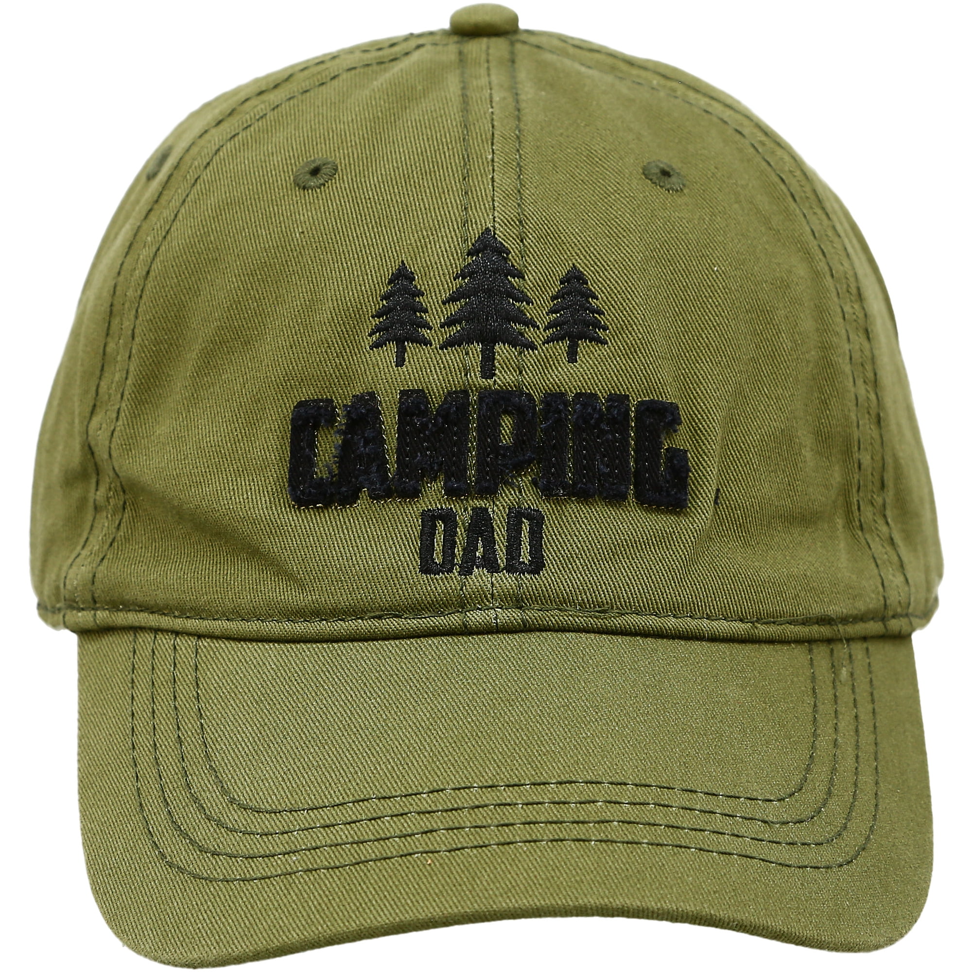 Pavilion - One-Size Adjustable Cotton Baseball Hat - 'Camping Dad ...