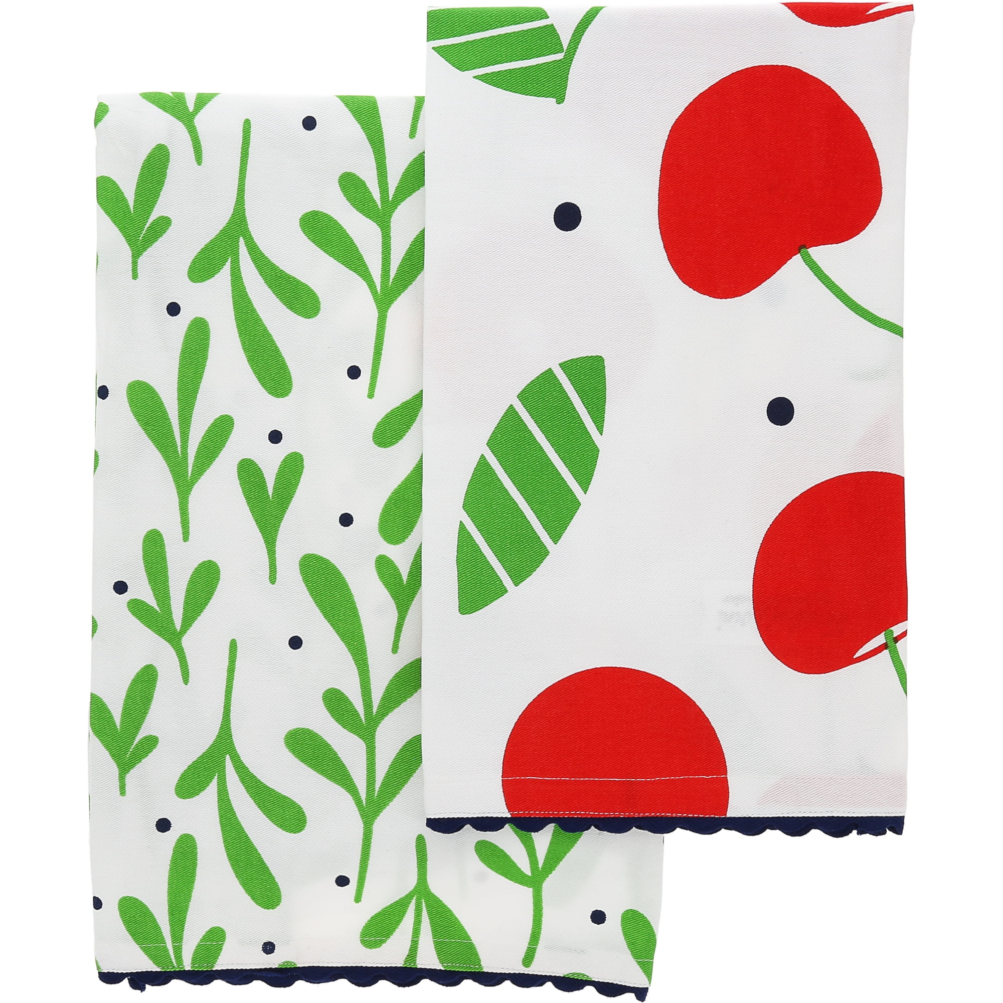 Pavilion - Cherries - Set of Two 20" x 28" Decorative Tea Towels ...