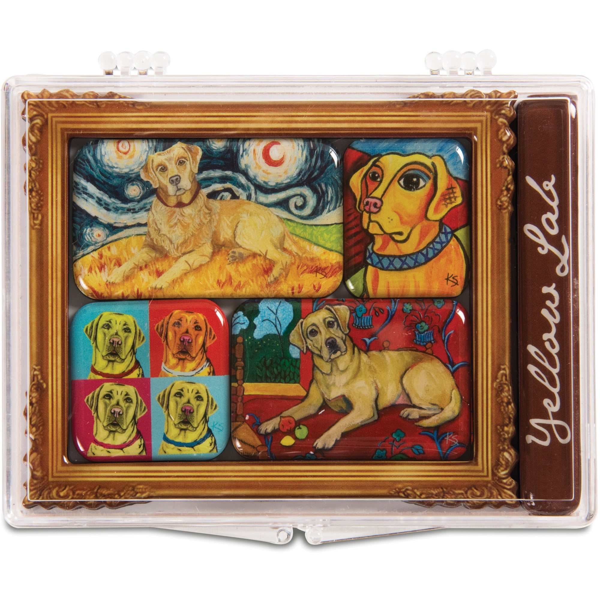 Pavilion Gift Company 12002 Paw Palettes 6-Piece Mini Masterpiece ...