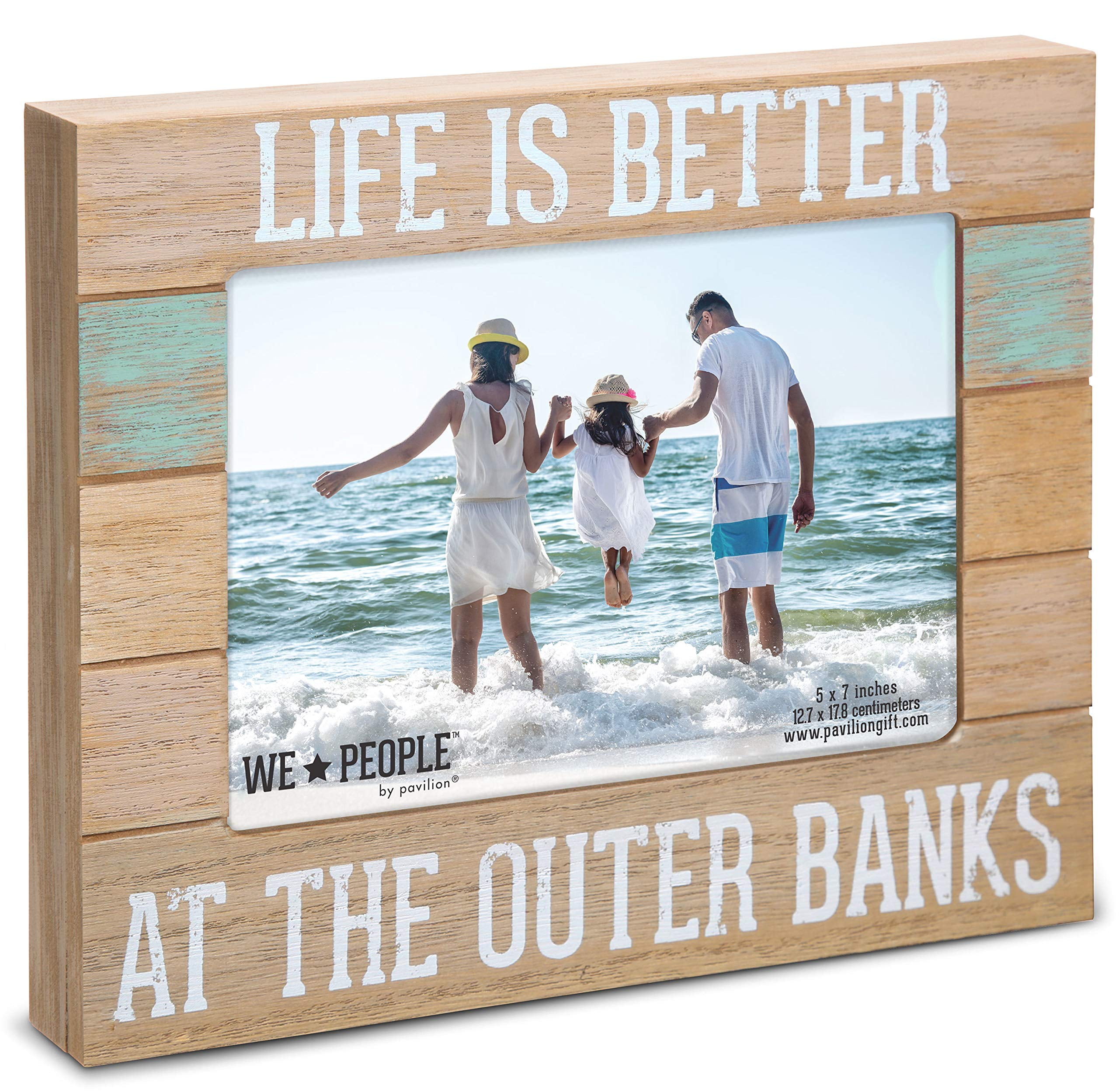 Pavilion Gift Company 5x7 Inch Self Standing Picture Frame Life is ...