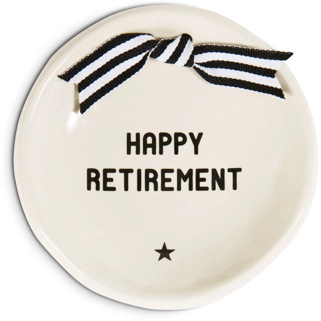 Pavilion Gift Company 63025 Retirement Keepsake Dish, 4-1/2 by 4-1/2 ...