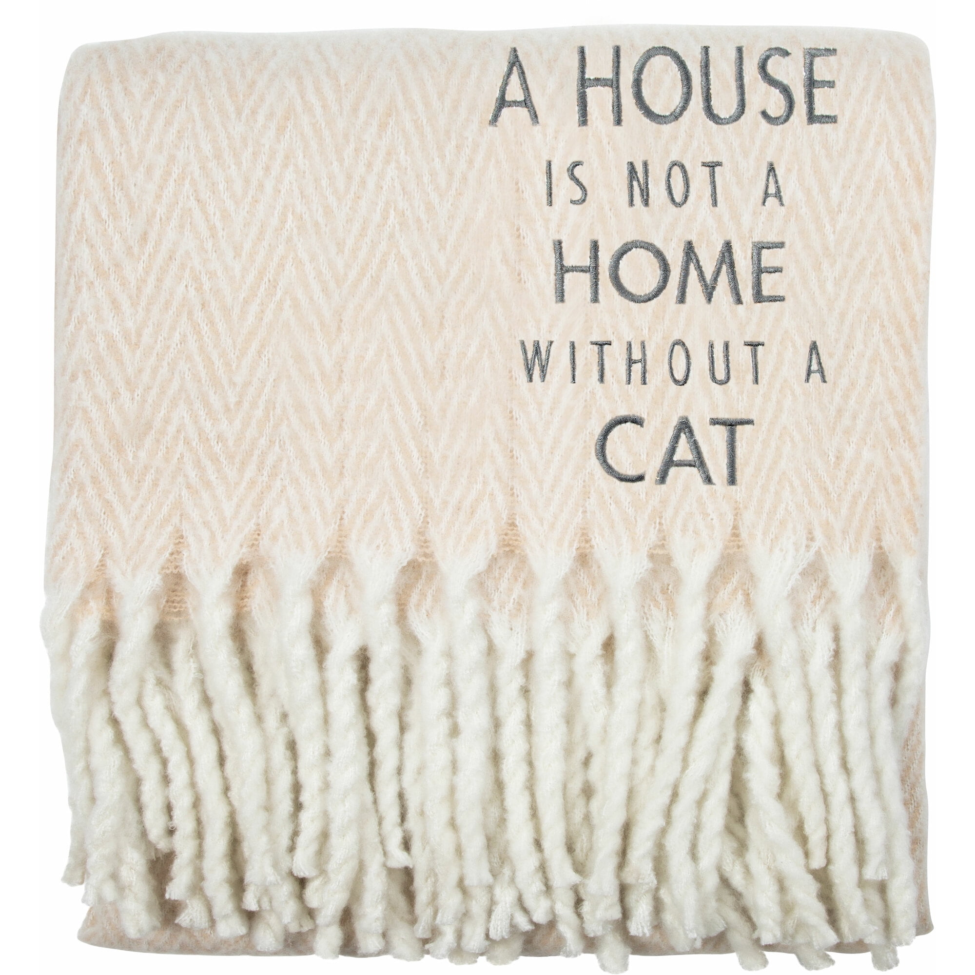 Pavilion Gift Company House is Not A Home Without A Cat-50x60 Super ...