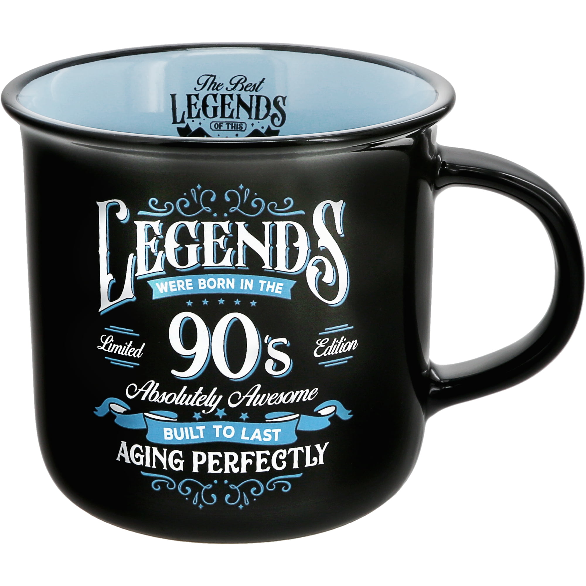 Pavilion Gift Company - Legends Were Born In The 90s - Ceramic 13-ounce ...