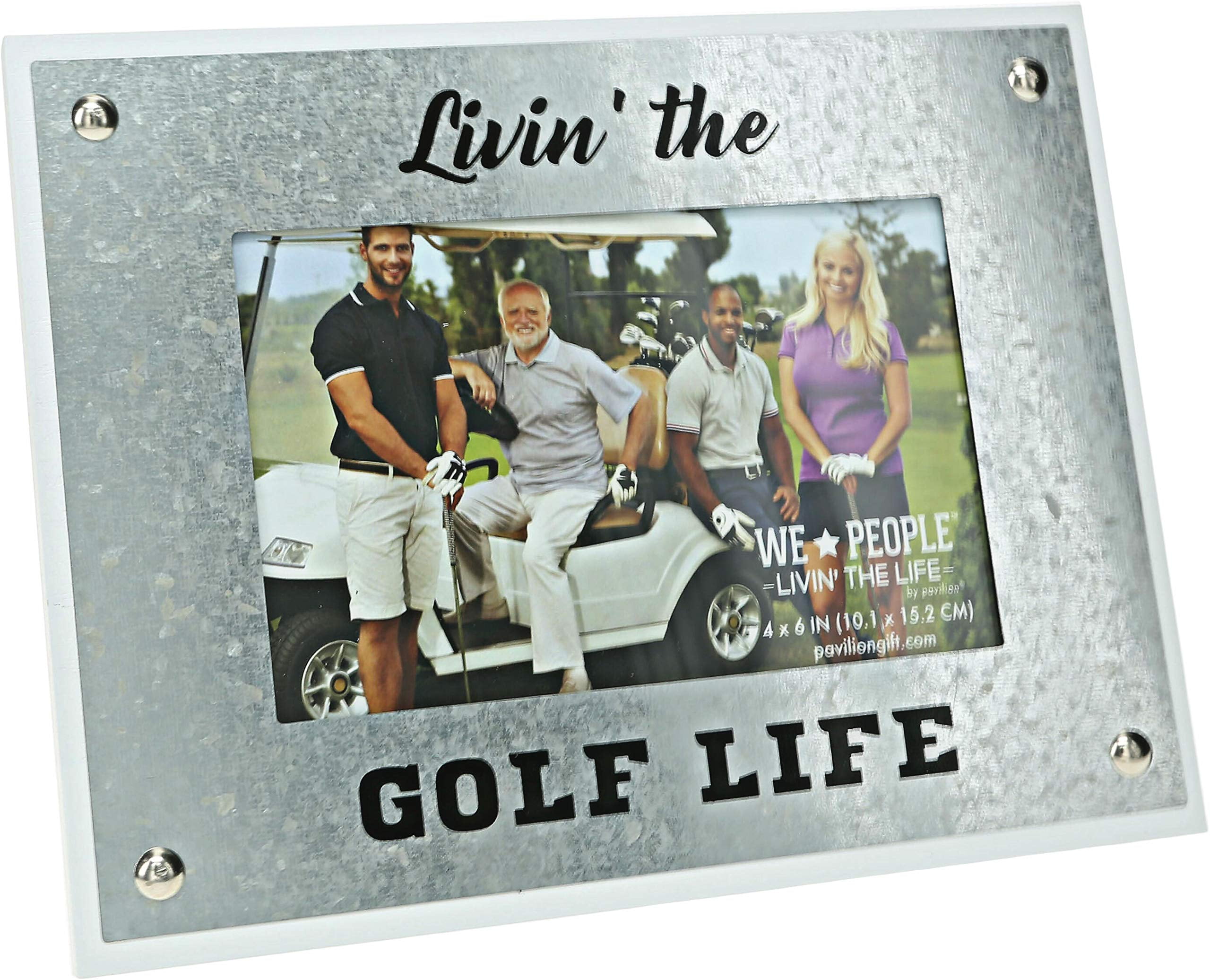 Pavilion Premium Quality 4x6 Inch Photo Frame - Livin' The Golf Life ...