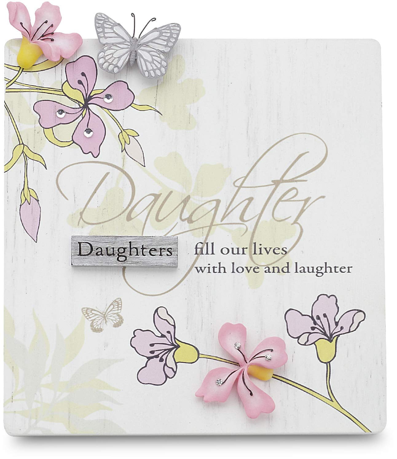 Pavilion Gift Company Mark My Words Self Standing Plaque with Daughter ...