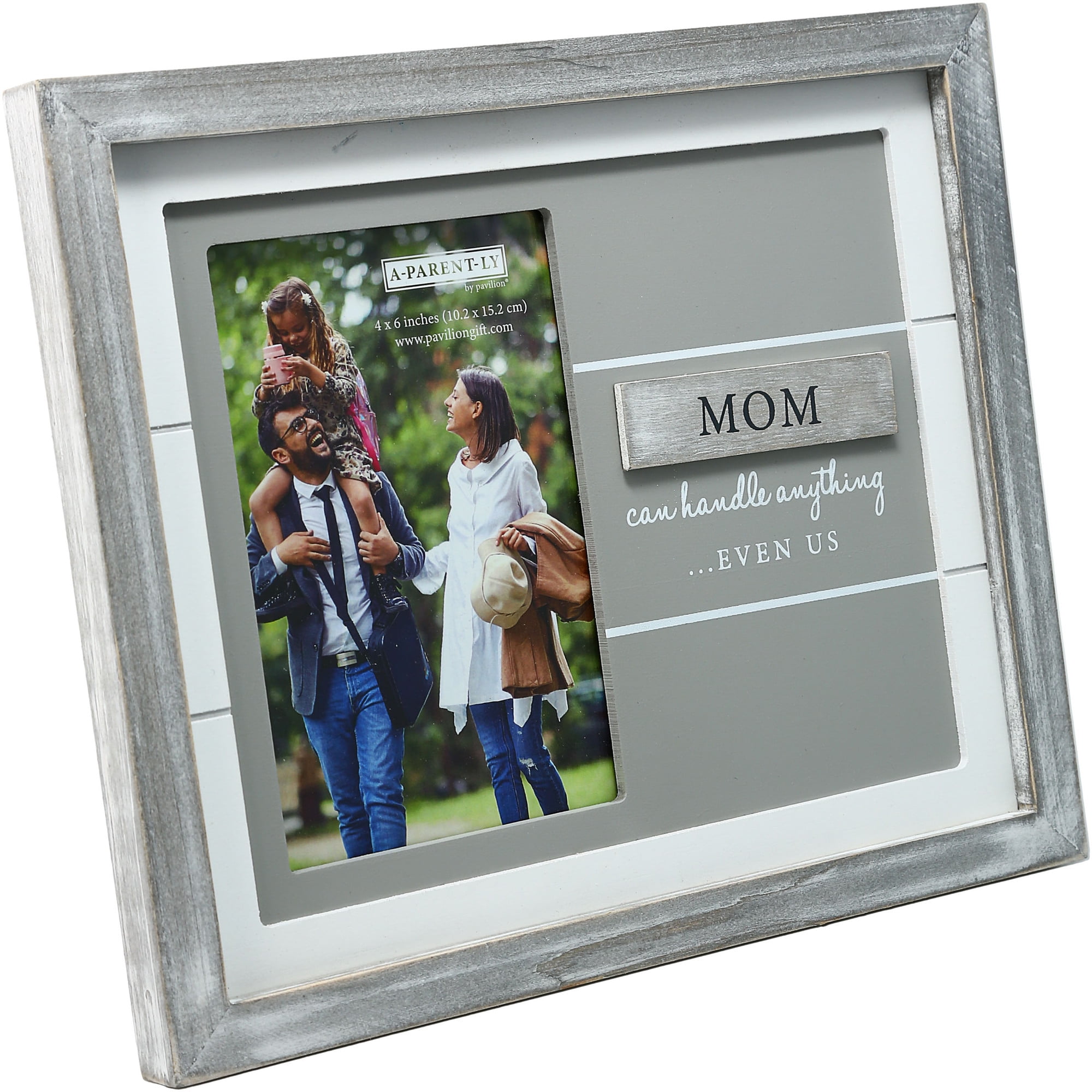 Pavilion Gift Company Mom Can Handle Anything. Even Us Vertical 9.75" x ...