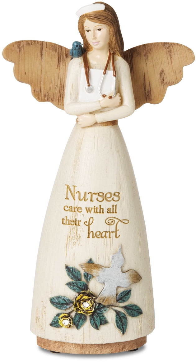 Pavilion Gift Company - "Nurses care with all their heart" Floral Nurse ...