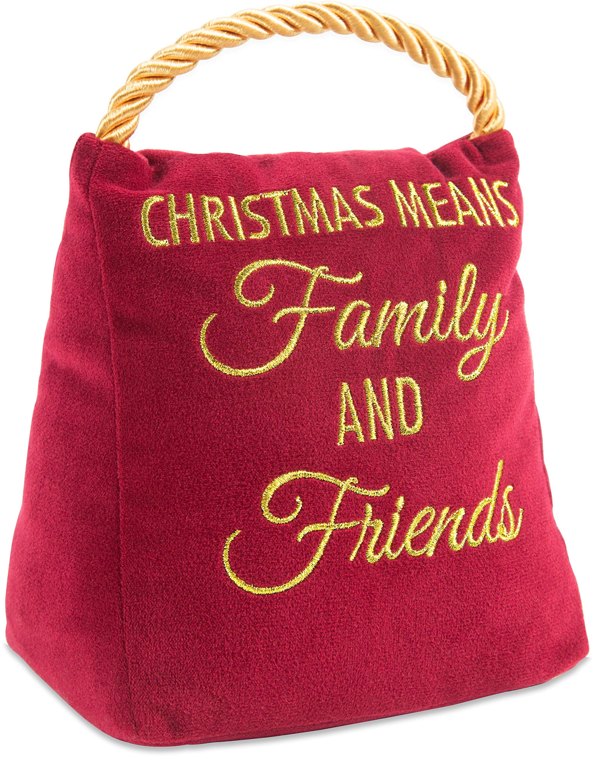 Pavilion Gift Company Pavilion-Christmas Means Family and Friends-Red ...