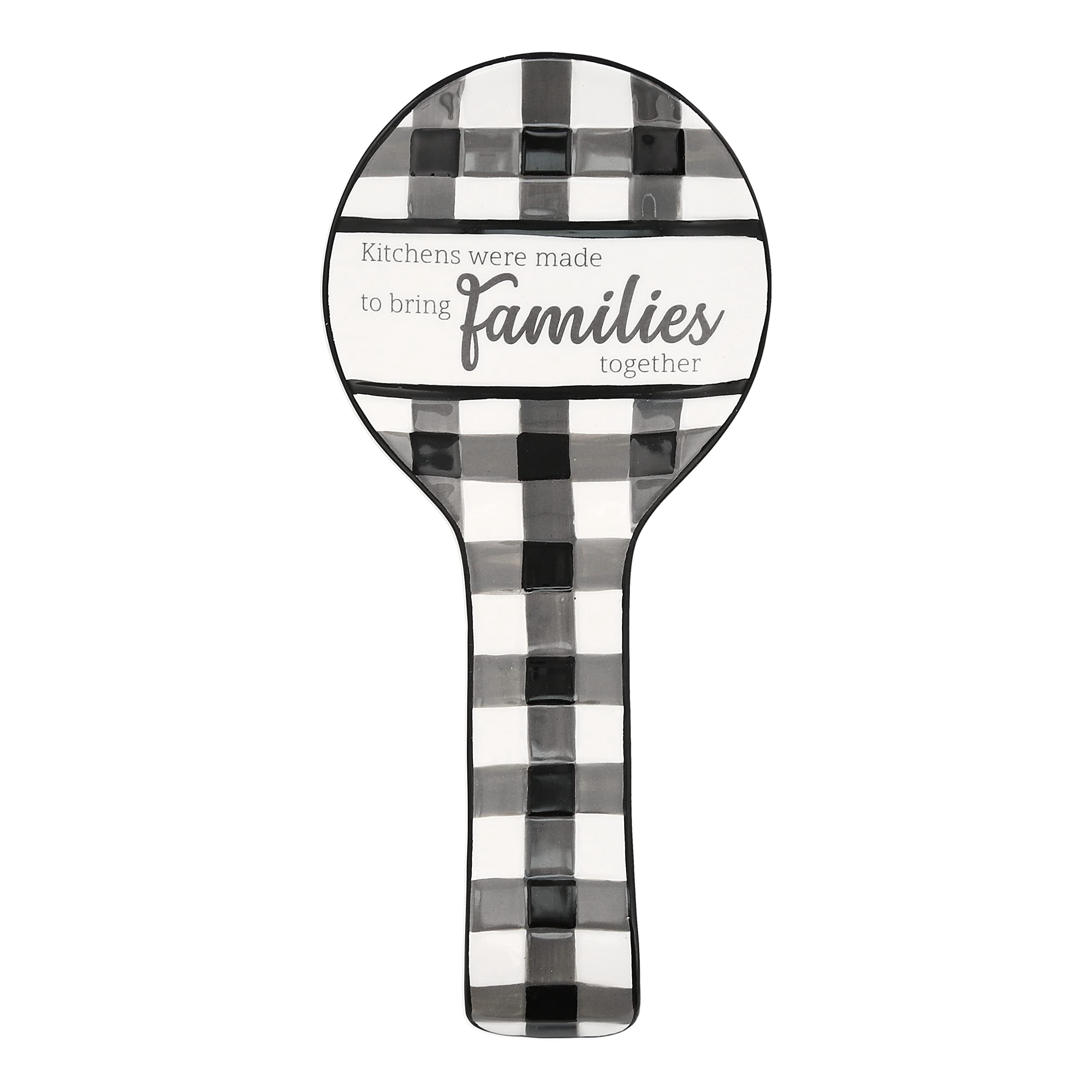 Pavilion Gift Company Spoon Rest, 8.75", Black - Walmart.com