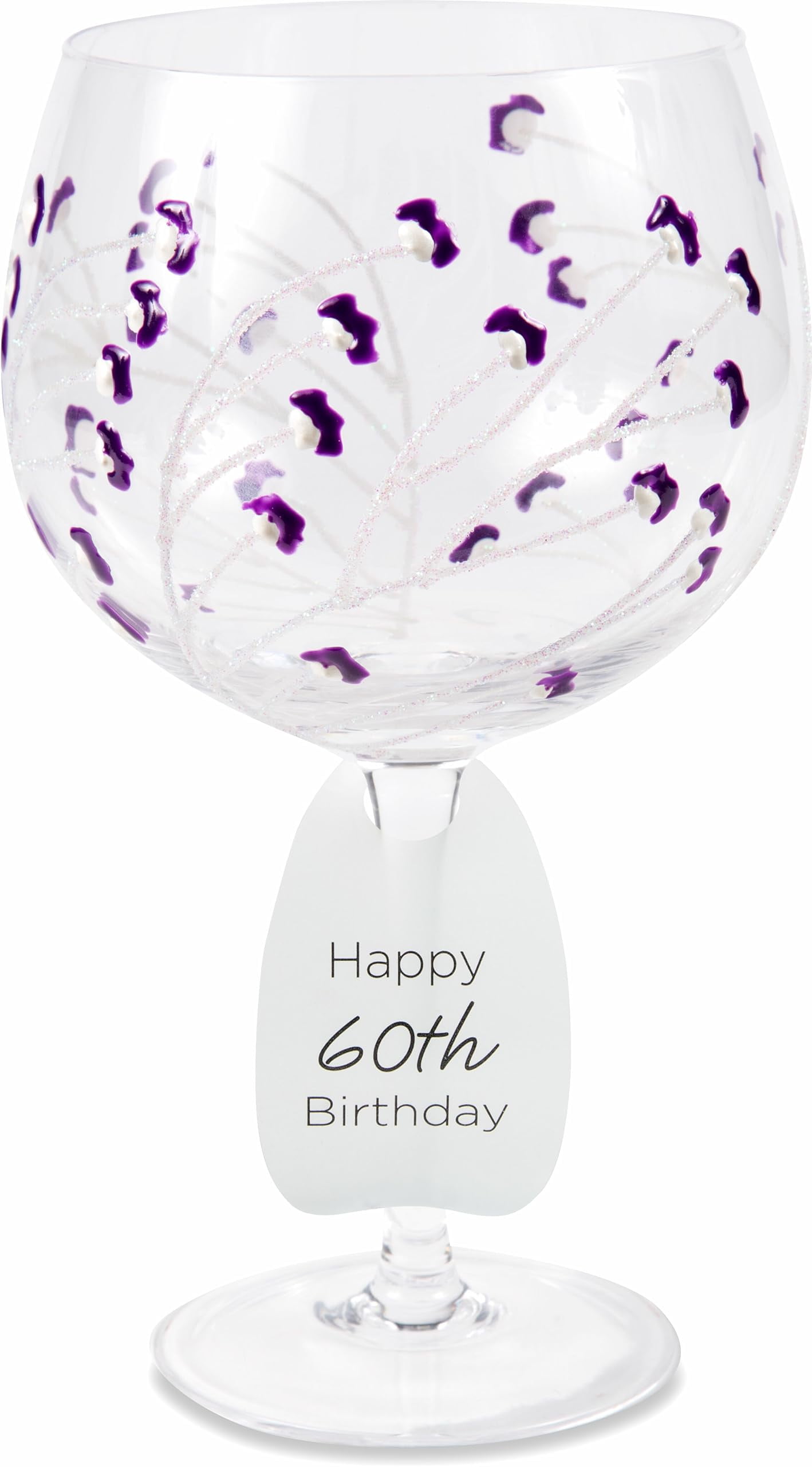 Pavilion Gift Company Pavilion-Purple Sprout-24 Oz Wine Removable Happy ...
