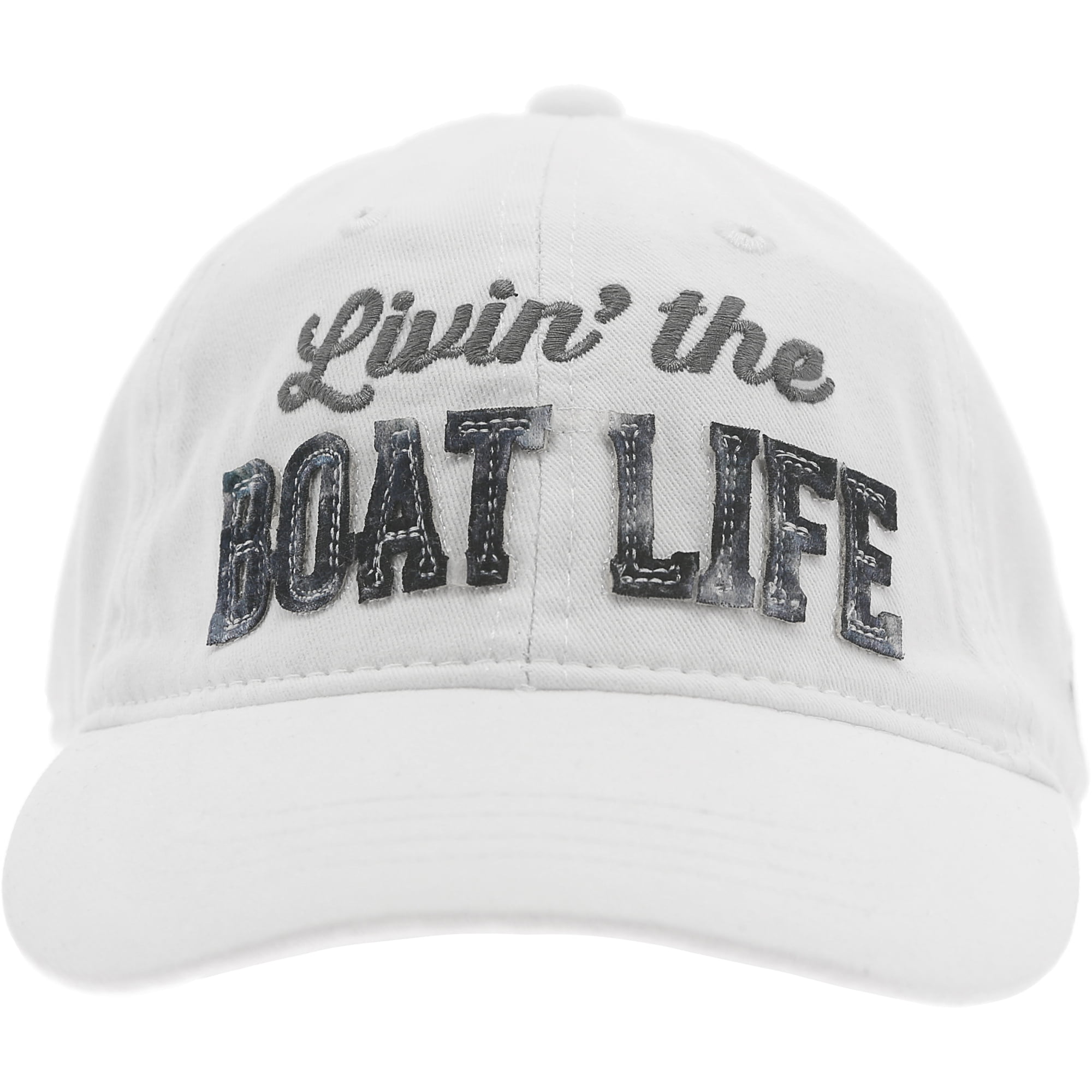 Pavilion Gift Livin' The Boat Life Hat - White - Walmart.com