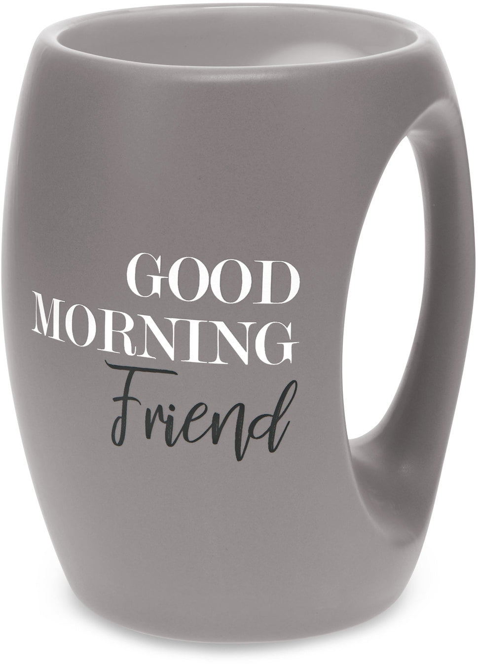 Pavilion - Good Morning Friend - Gray Huggable Hand Warming 16 oz ...