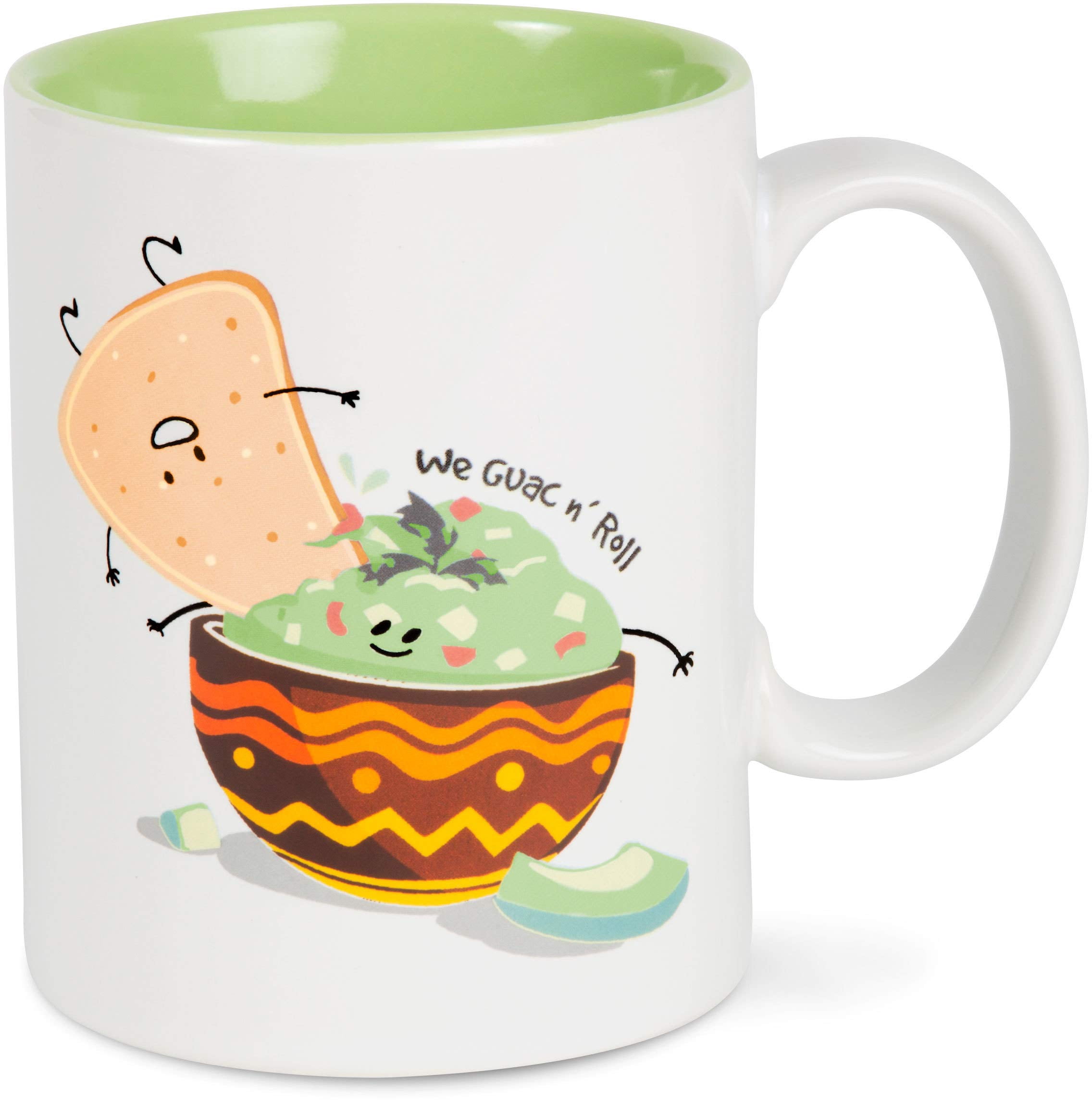 Pavilion - Guacamole & Chips - We Guac n' Roll 18 oz Coffee Mug ...