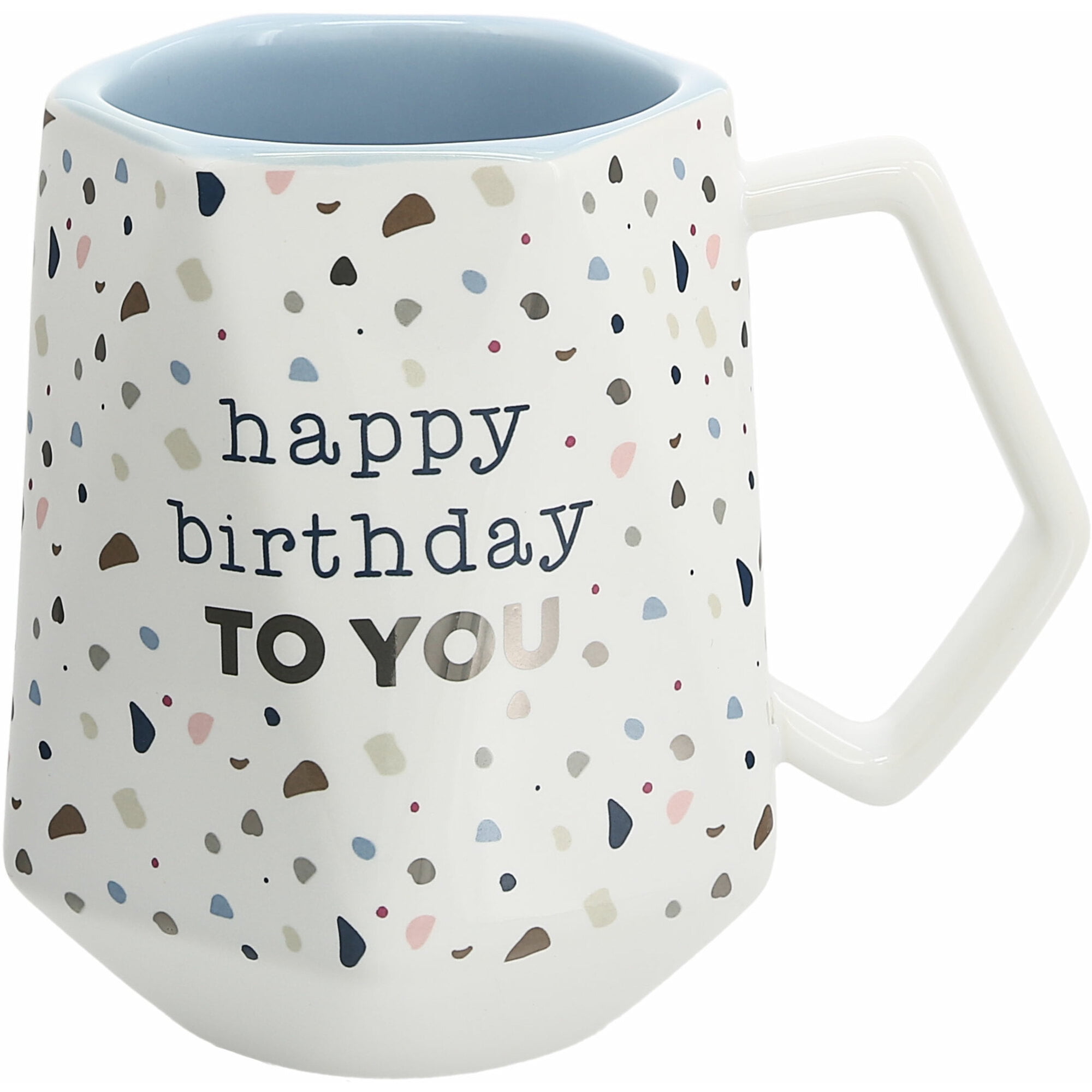 Pavilion Gift Company - Happy Birthday - 17 oz Geometric Cup - Walmart.com