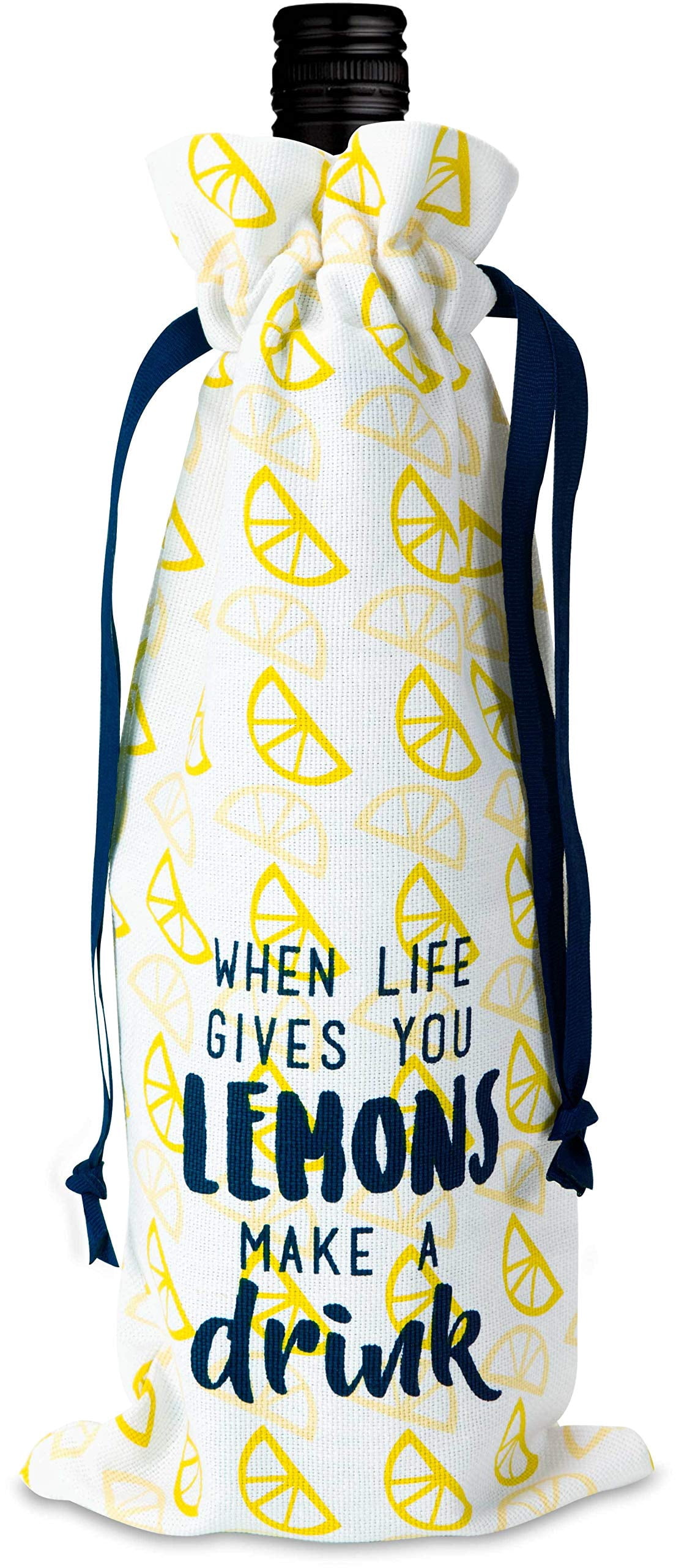 Pavilion - Lemon Patterned "When Life Gives You Lemons Make a Drink ...