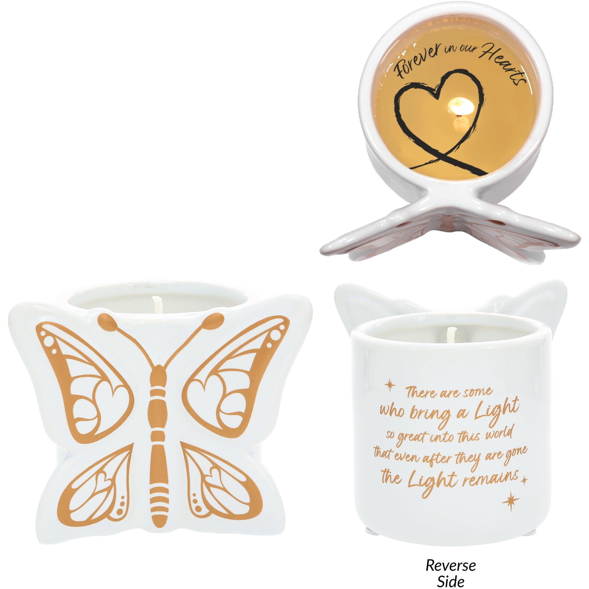 Pavilion - Light Remains - 8 oz 100% Soy Wax Reveal Butterfly Candle ...