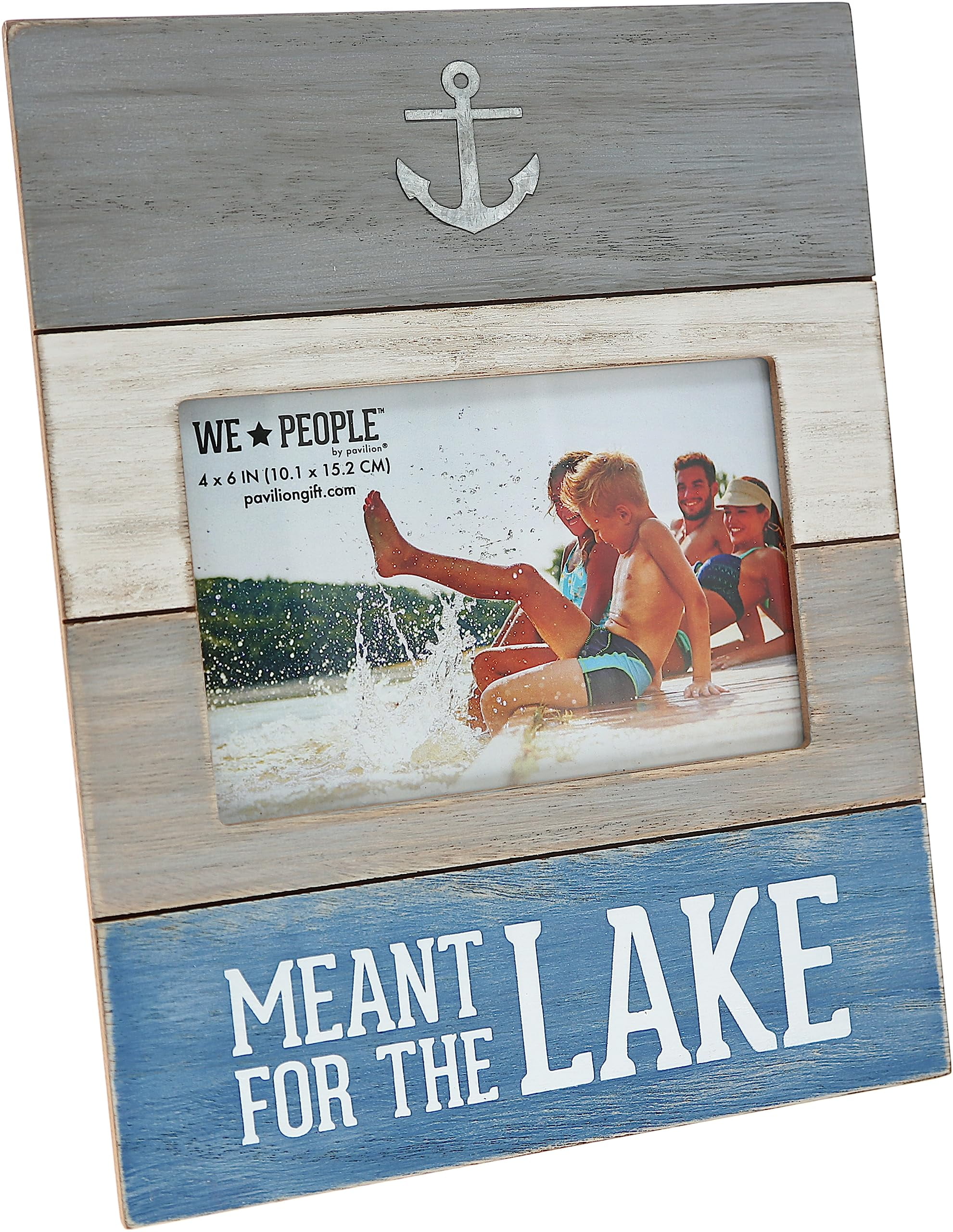 Pavilion - Meant For The Lake - Textured Gray White Washed Wooden ...