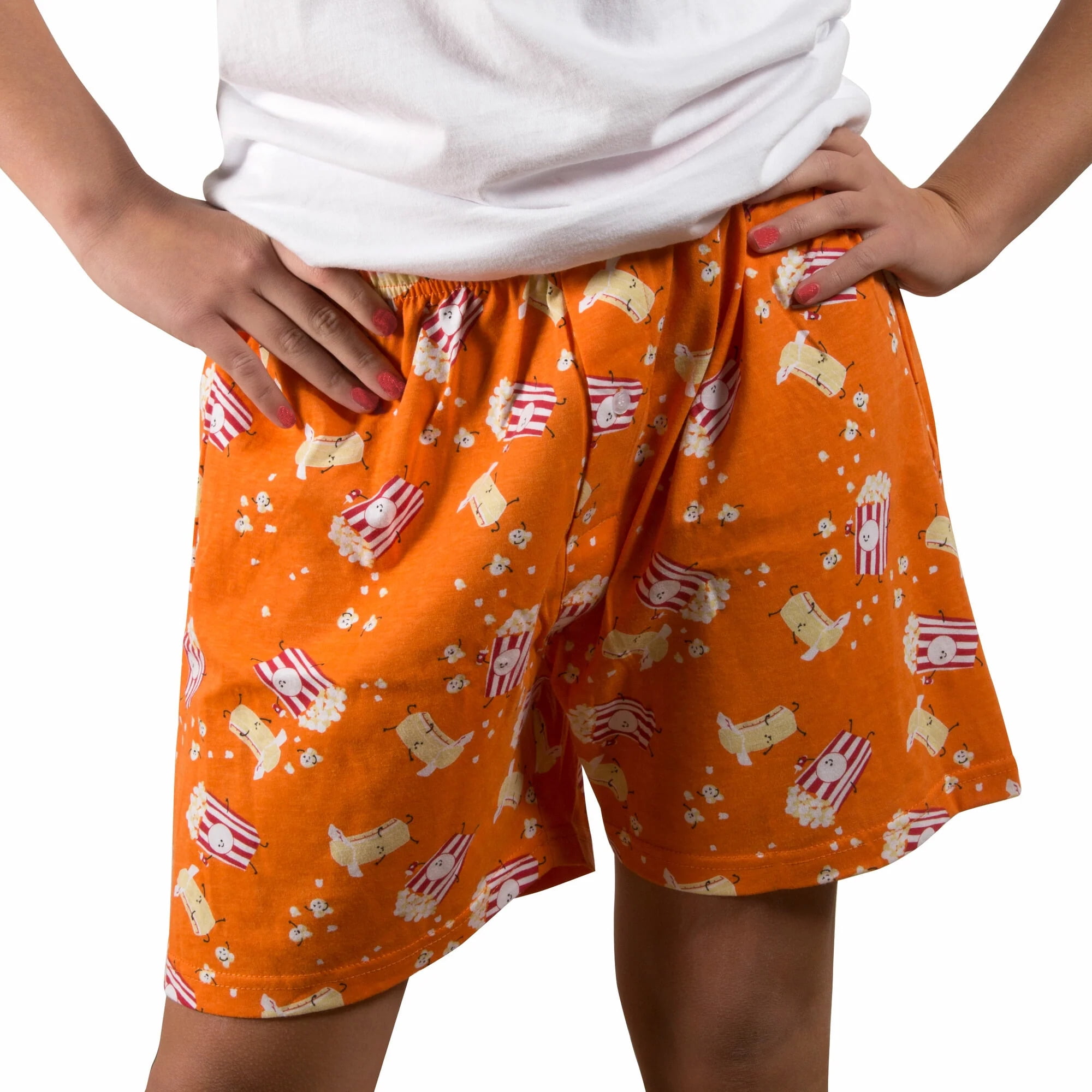 Pavilion - Popcorn & Butter Unisex PJ Boxer Shorts - Medium - Walmart.com