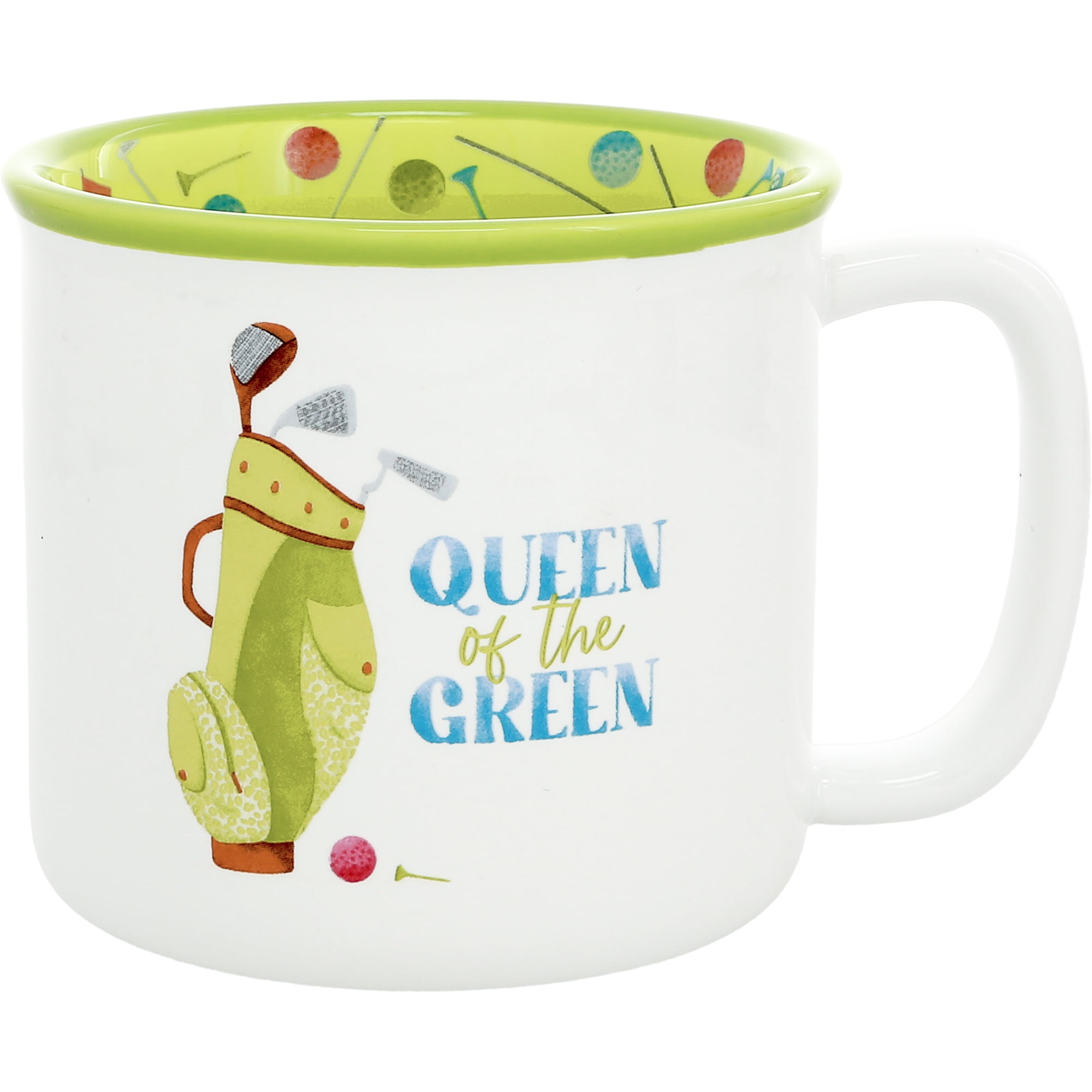 Pavilion – Queen Of The Green – 18 oz Coffee Teacup Mug Humor Funny ...