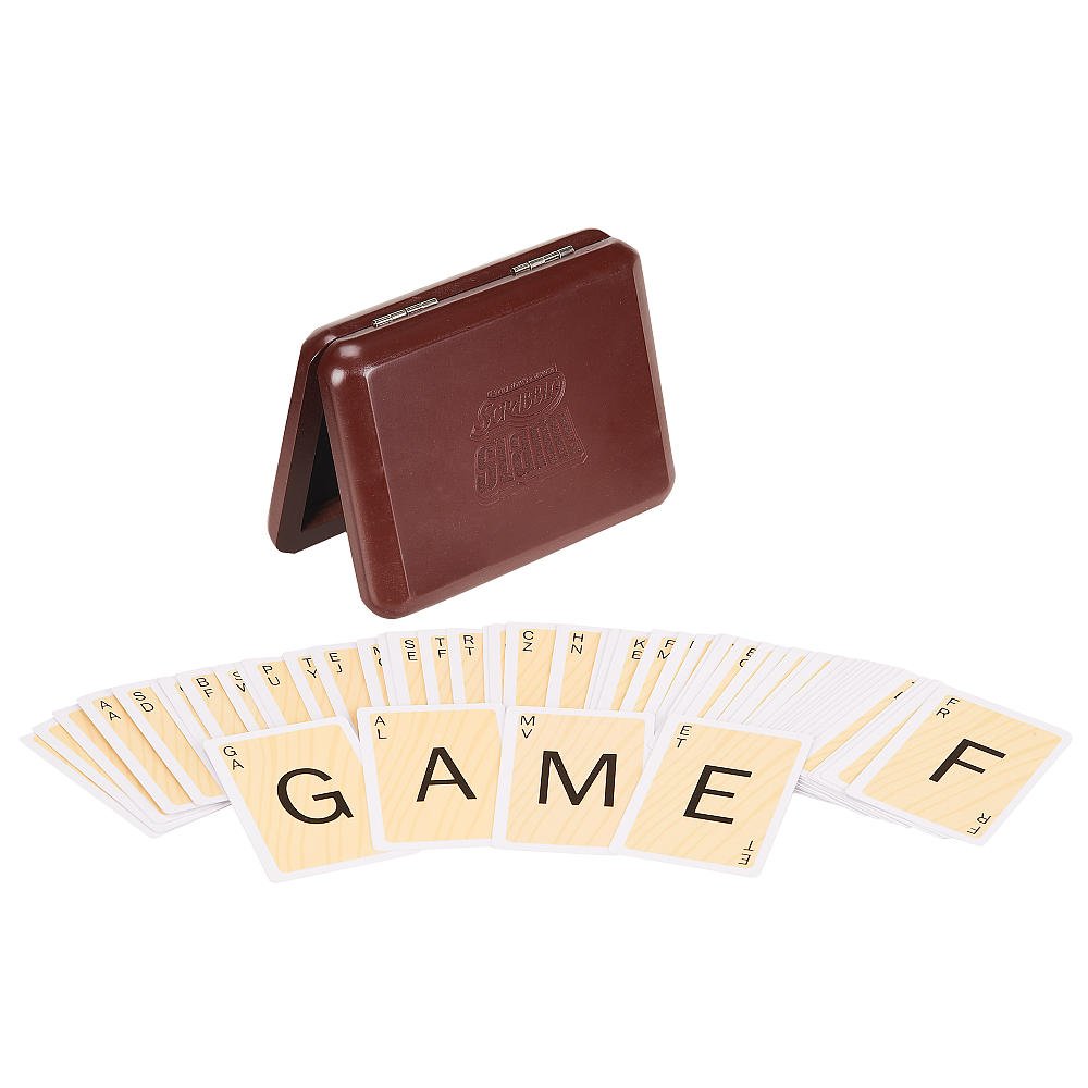Pavilion Scrabble Slam Game with Sculpted Wood Case E11 - Walmart.com